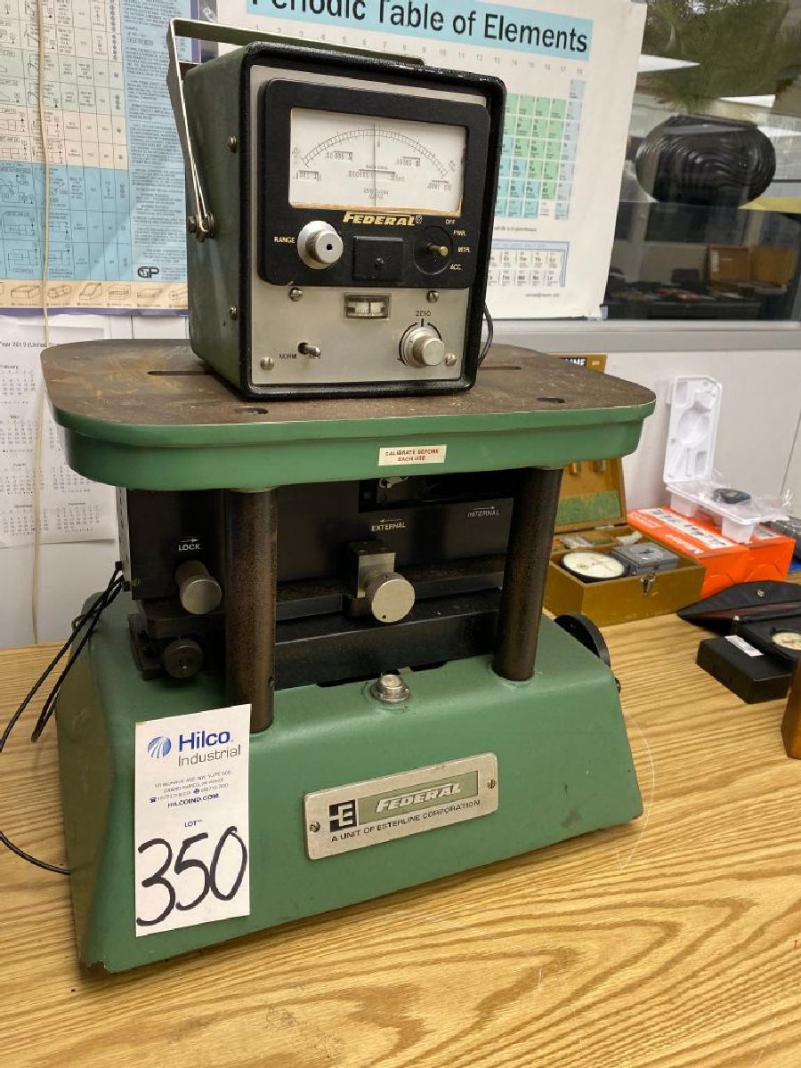 Federal Model 136-B-5 Master Comparator Ring Gage Calibrator, Serial ...