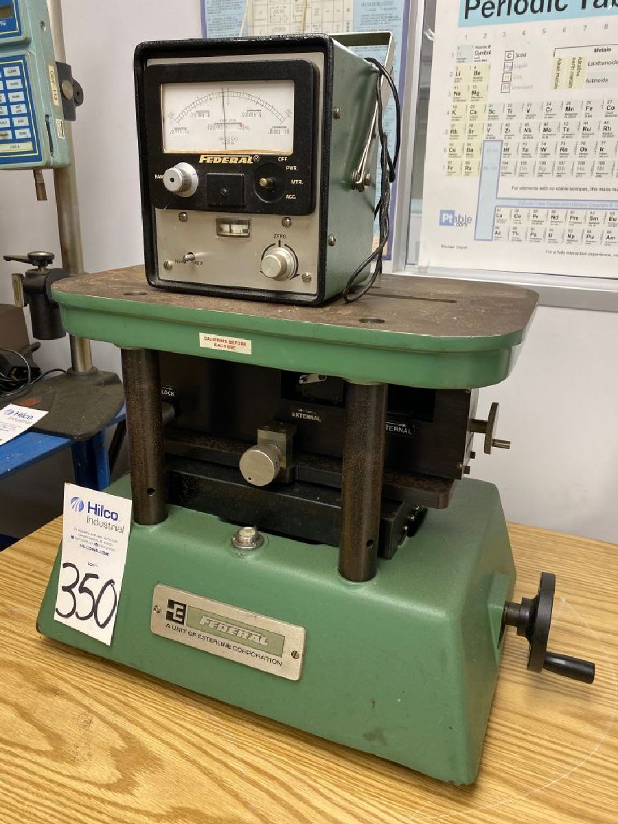Federal Model 136-B-5 Master Comparator Ring Gage Calibrator, Serial ...