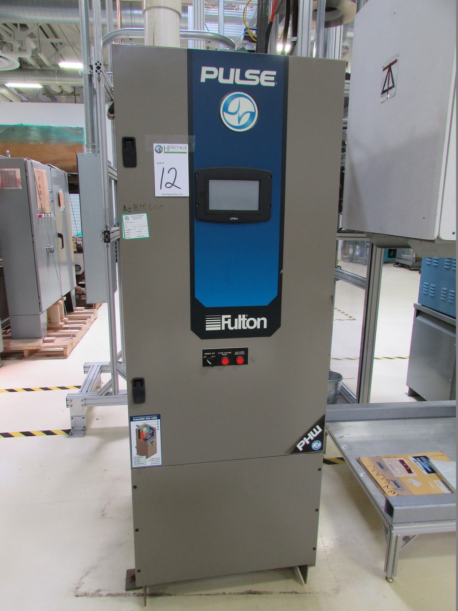 Fulton PHW-750 Natural Gas Fired Pulse Combustion Boiler Unit 150,000 ...