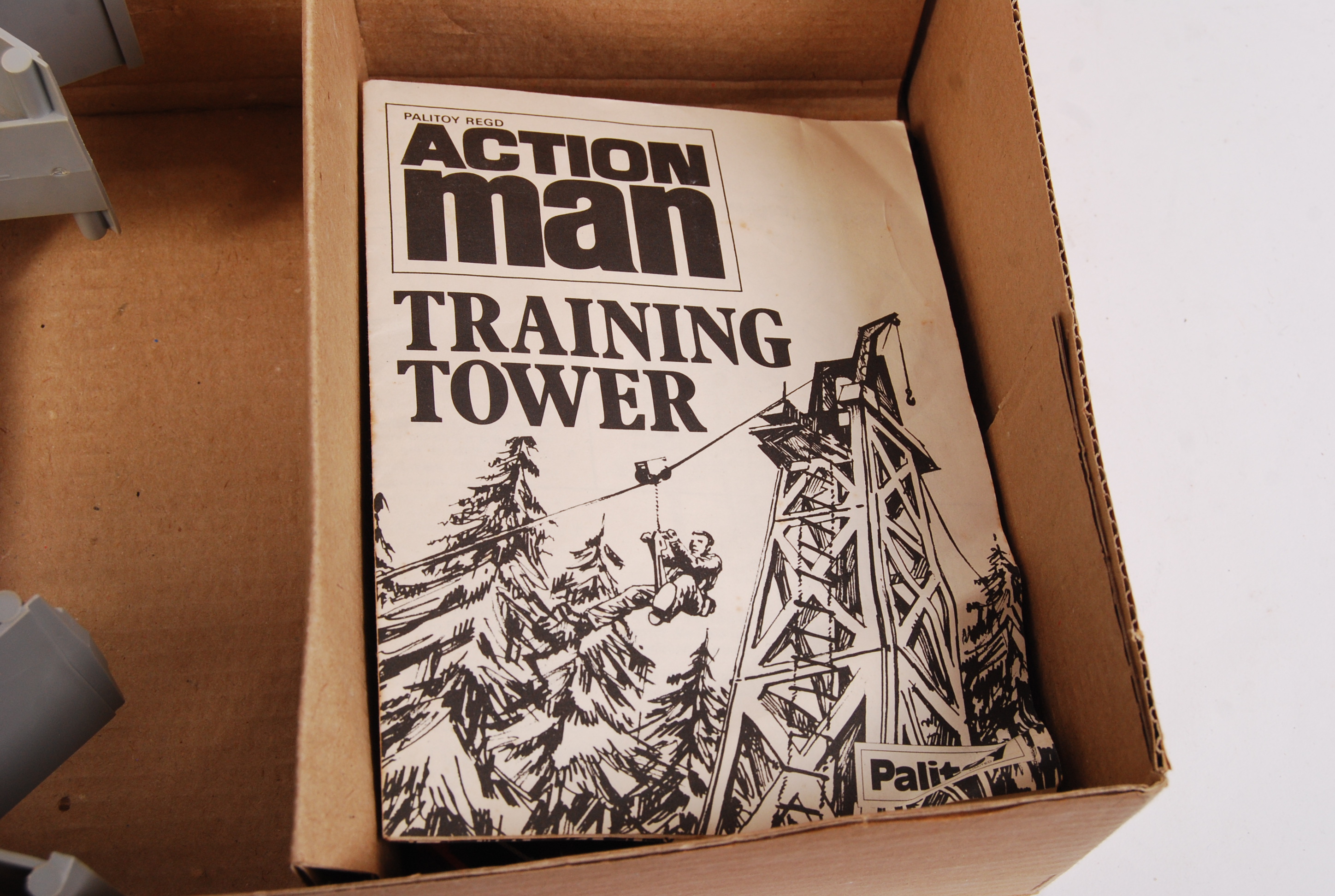 A rare ex-shop-stock Palitoy made Action Man ' Training Tower ' playset ...