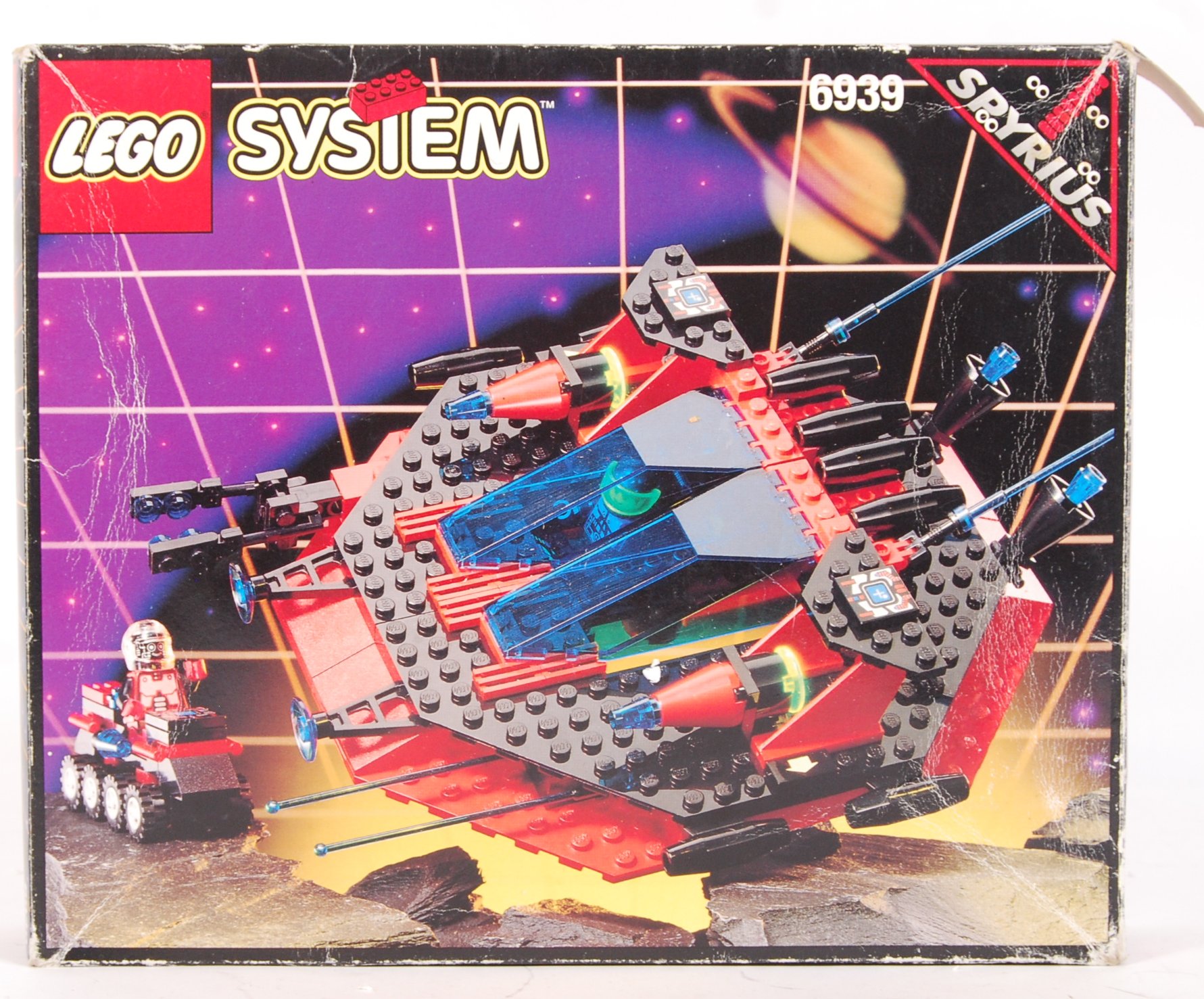 An original vintage Lego ' Spyrius ' series boxed set No. 6939 ' Saucer ...
