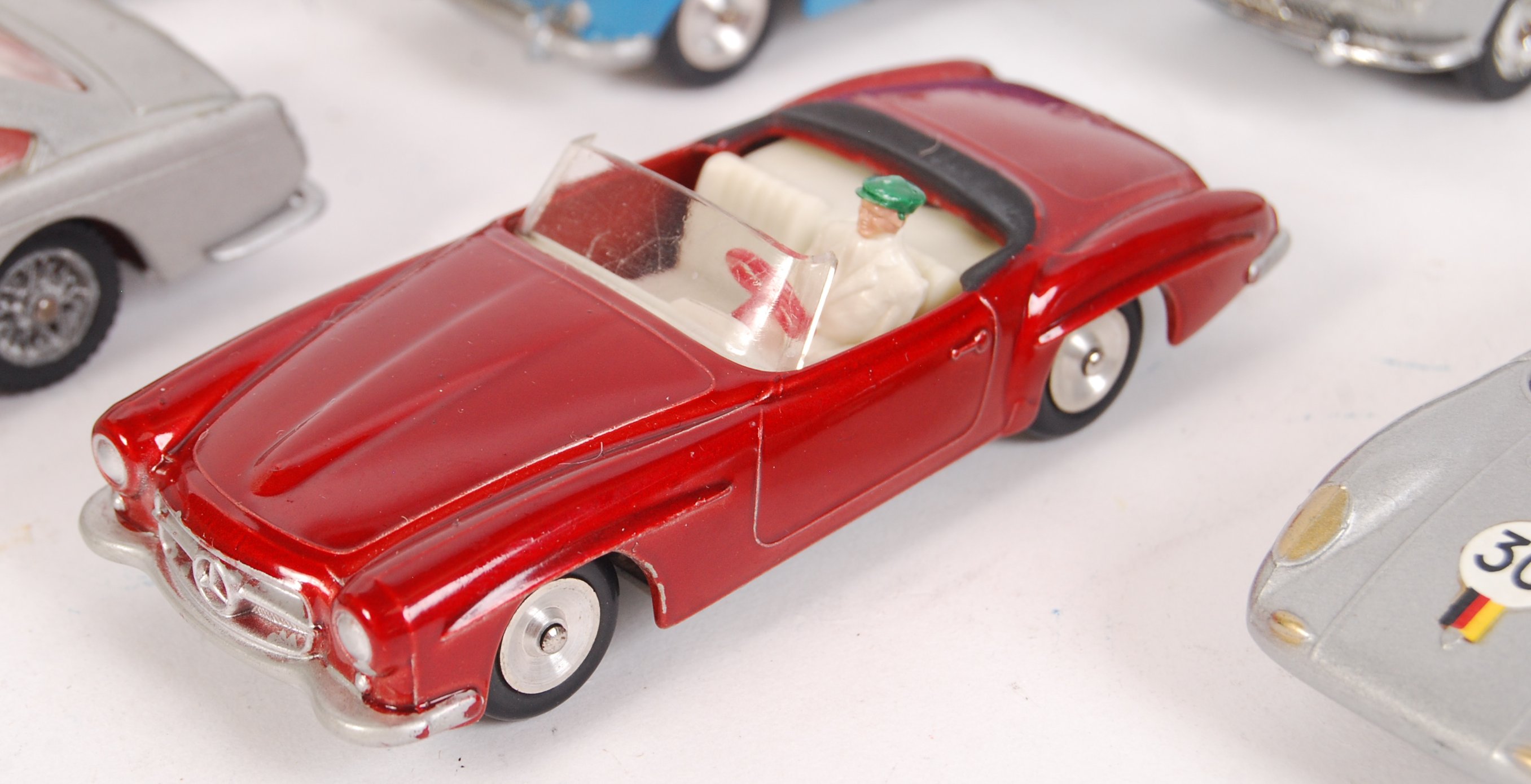 A good collection of 6x vintage Solido made French diecast model cars ...