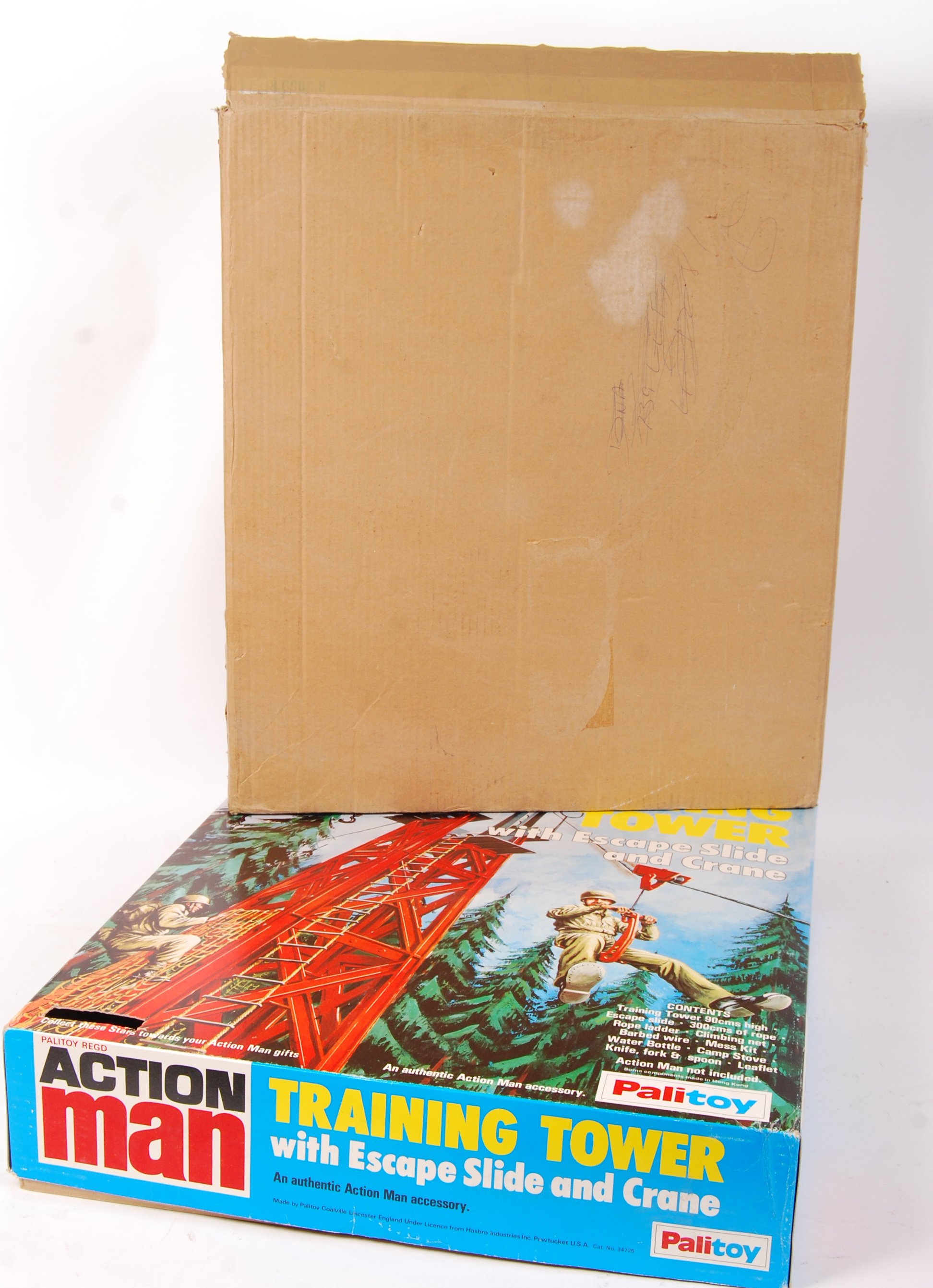 A rare ex-shop-stock Palitoy made Action Man ' Training Tower ' playset ...