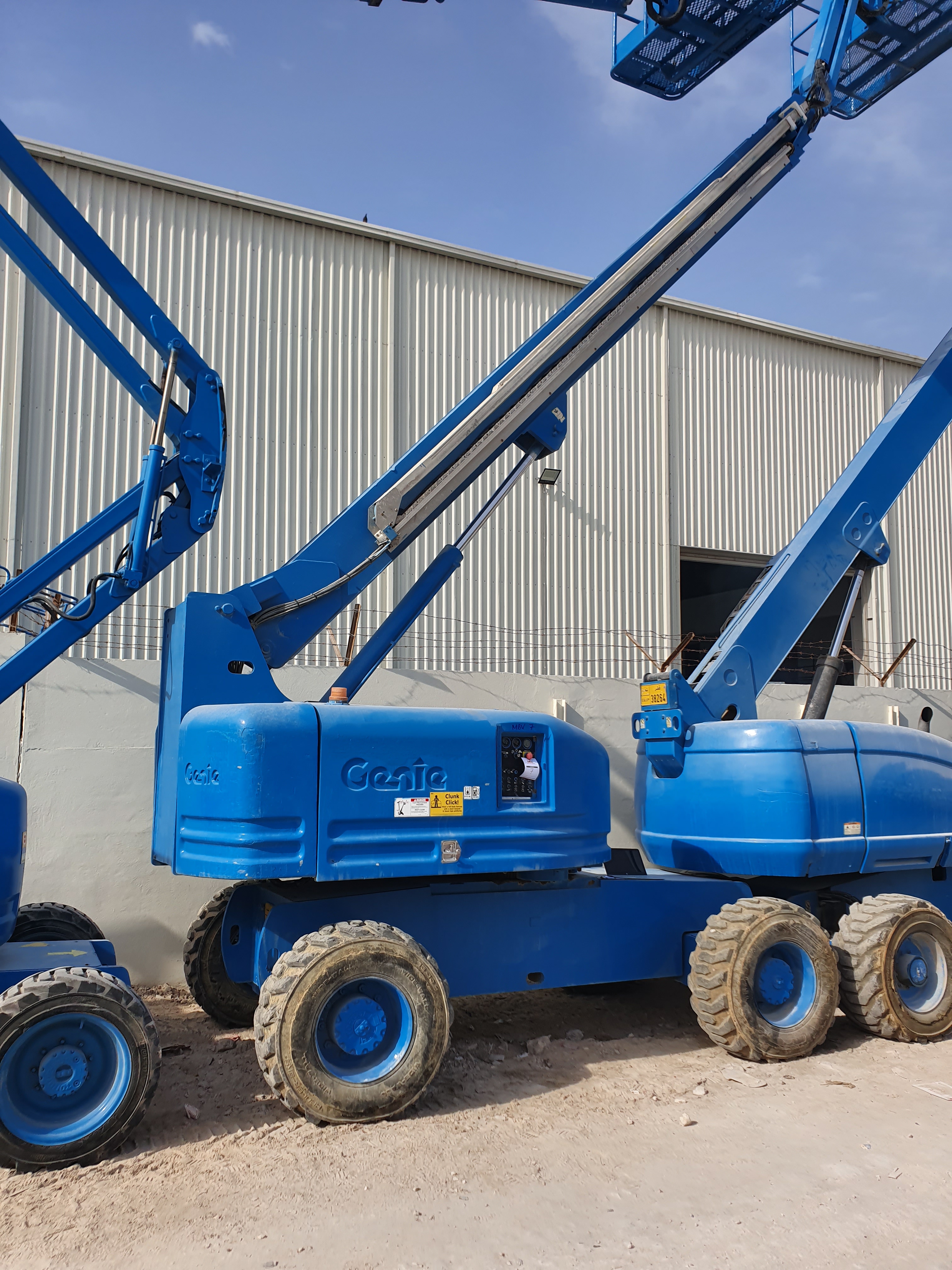 Genie, Model S65 (G65X/376) 22m All Terrain Telescopic Boom Lift, s/n ...