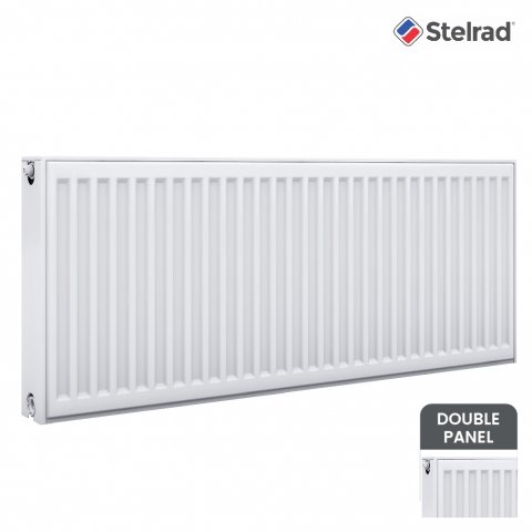 (AA258) 600x1600mm White Stelrad Vita Compact Horizontal Radiator K2 ...