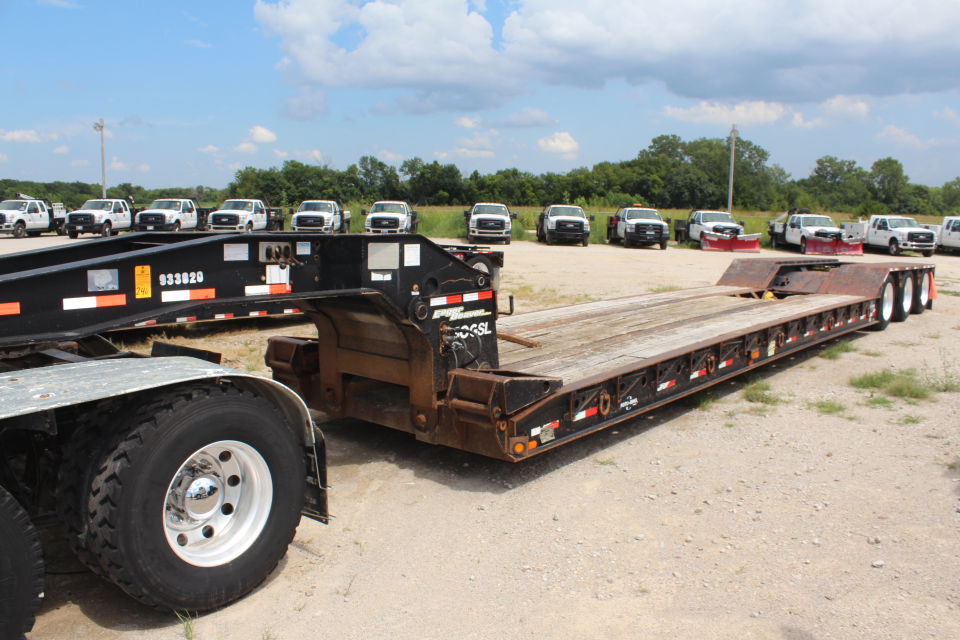 Eager Beaver Model 50GSL/3 50 Ton Tri-Axle Hydraulic Detachable ...