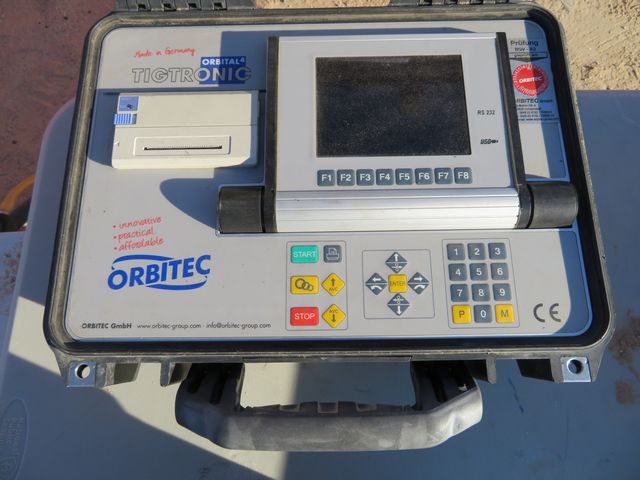 Orbitec Tigtronic Orbital 4 Weld Controller. 100-240V, 1-2A, 50-60 Hz ...