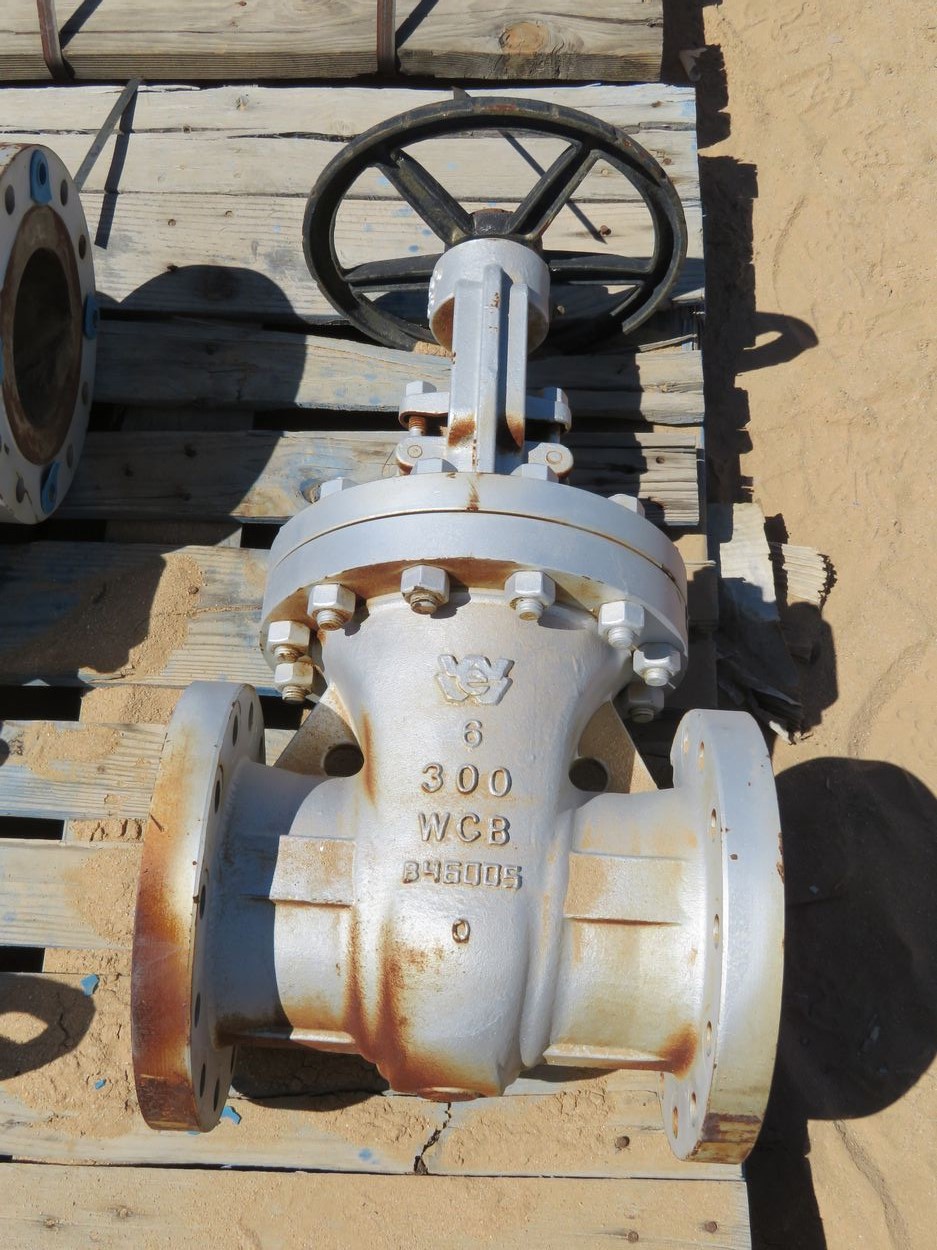 Williams Valve Co. 6" Gate Valves. Lot: (2) 300LB Pressure Class, 740 ...