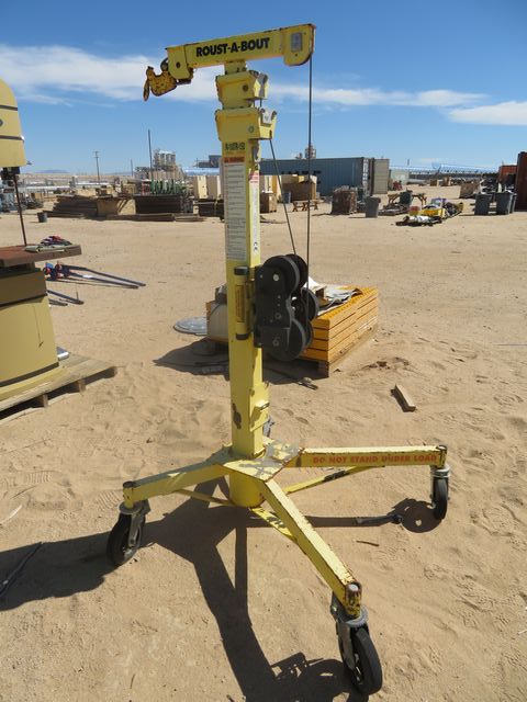 Sumner R-100/R-150 Roust-A-Bout Cable Hoist. 1,500-LB Capacity, 15' Max ...