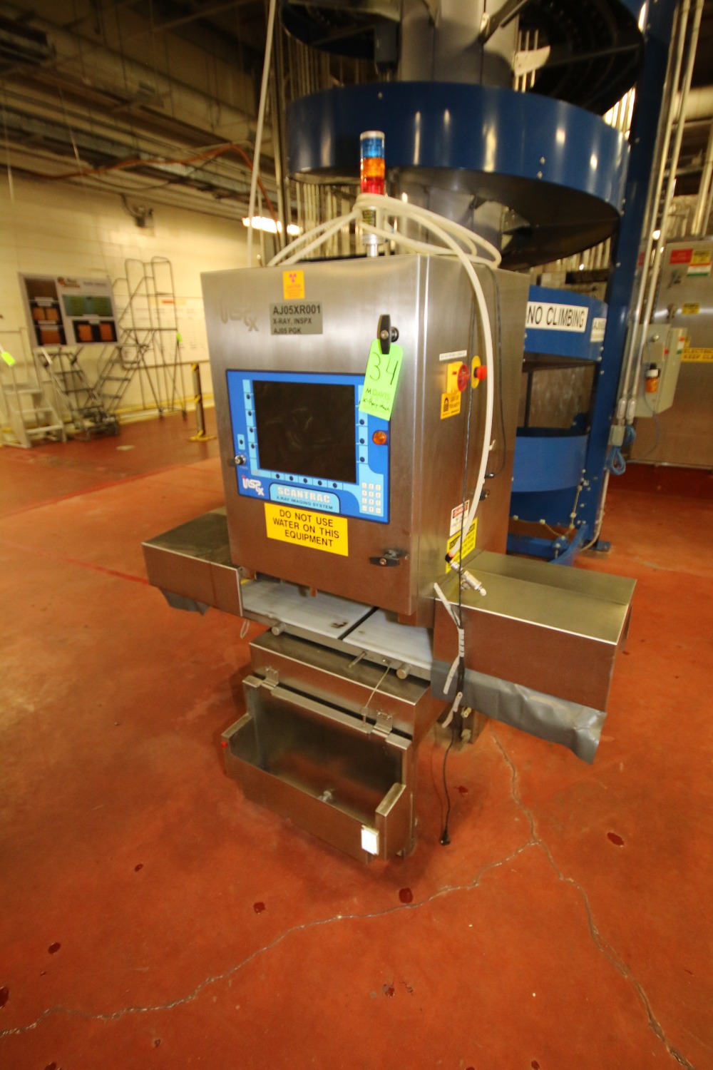 Inspx Scantrac X-Ray Imaging System, Model 200S12STD, S/N 73613 with 14 ...