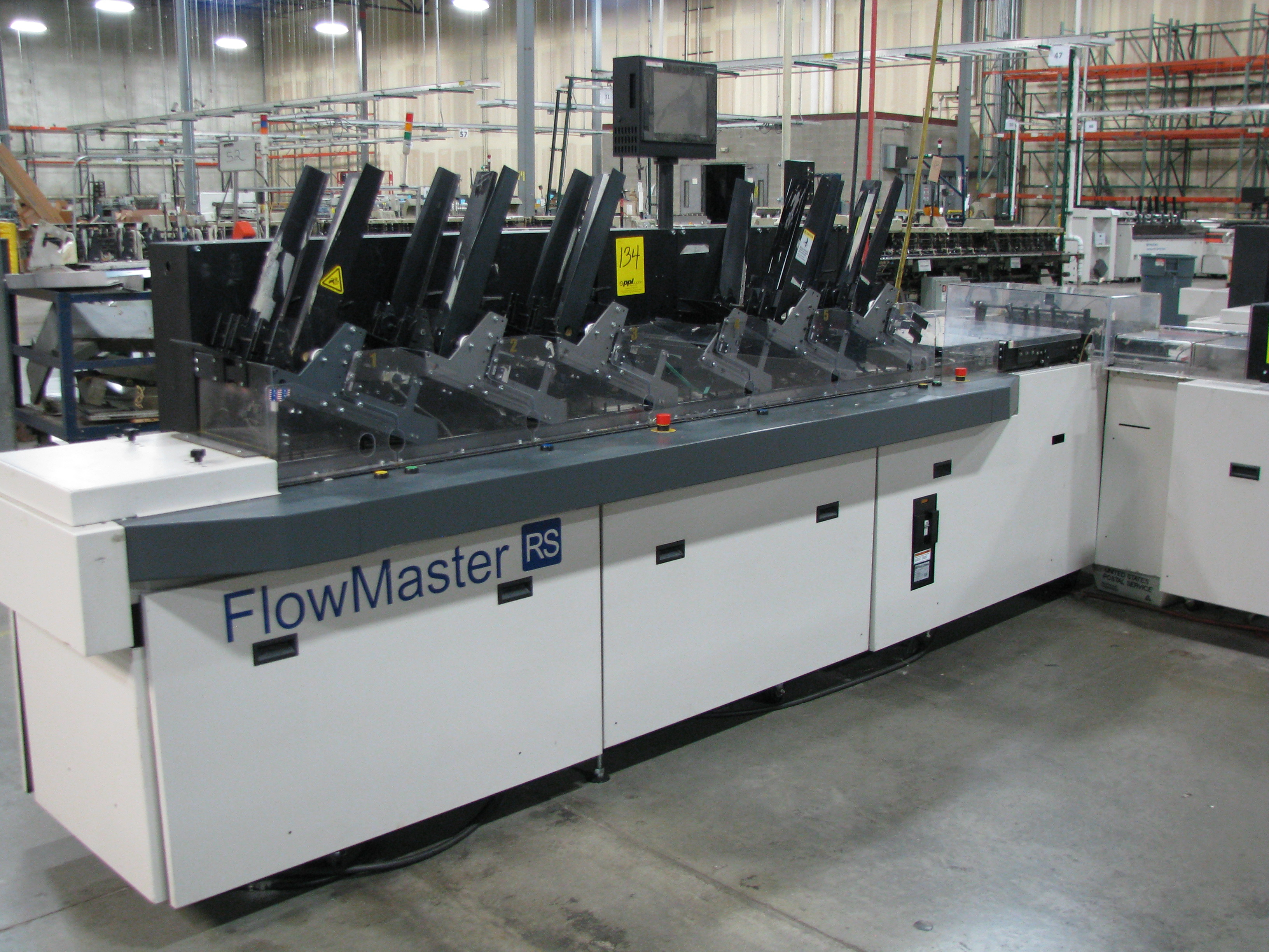 LOT: (1) Pitney Bowes FlowMaster RS 6-Pocket Inserter; S/N 1203037 ...