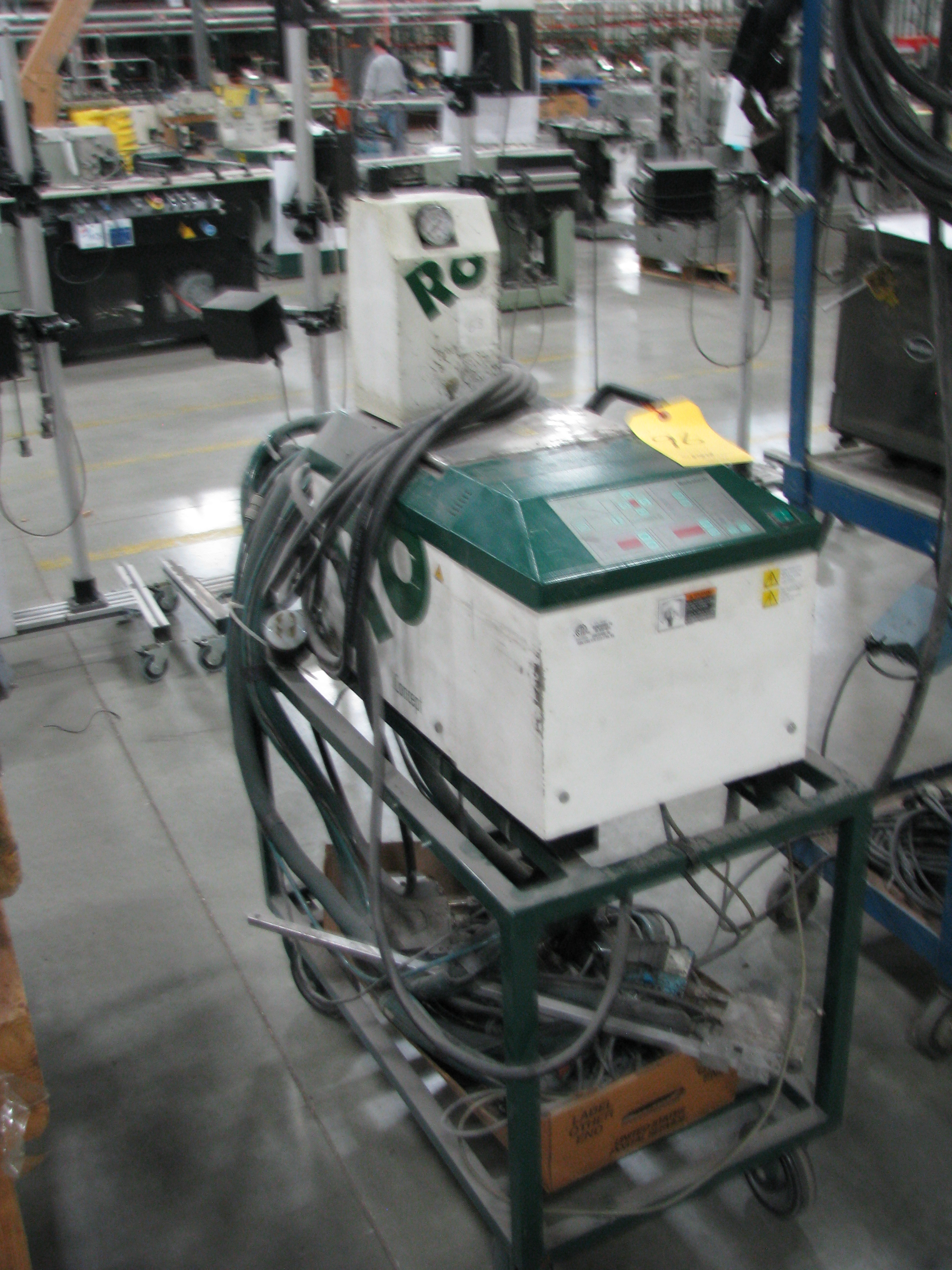 LOT: Robatech Concept 4/4-US30 Glue Machine; S/N 119602; with Cart