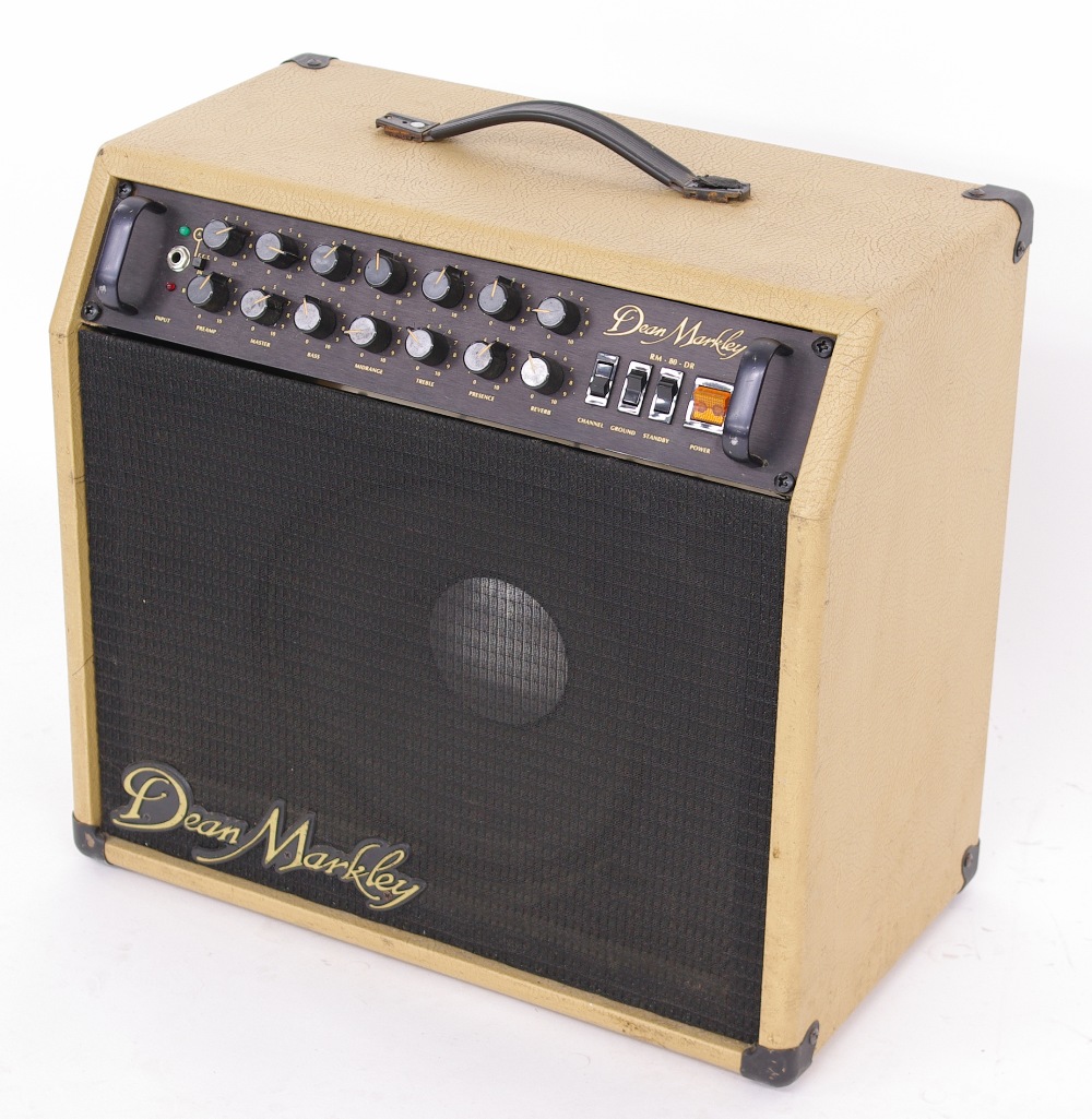 1980s Dean Markley RM-80-DR guitar amplifier, made in USA, ser. no ...