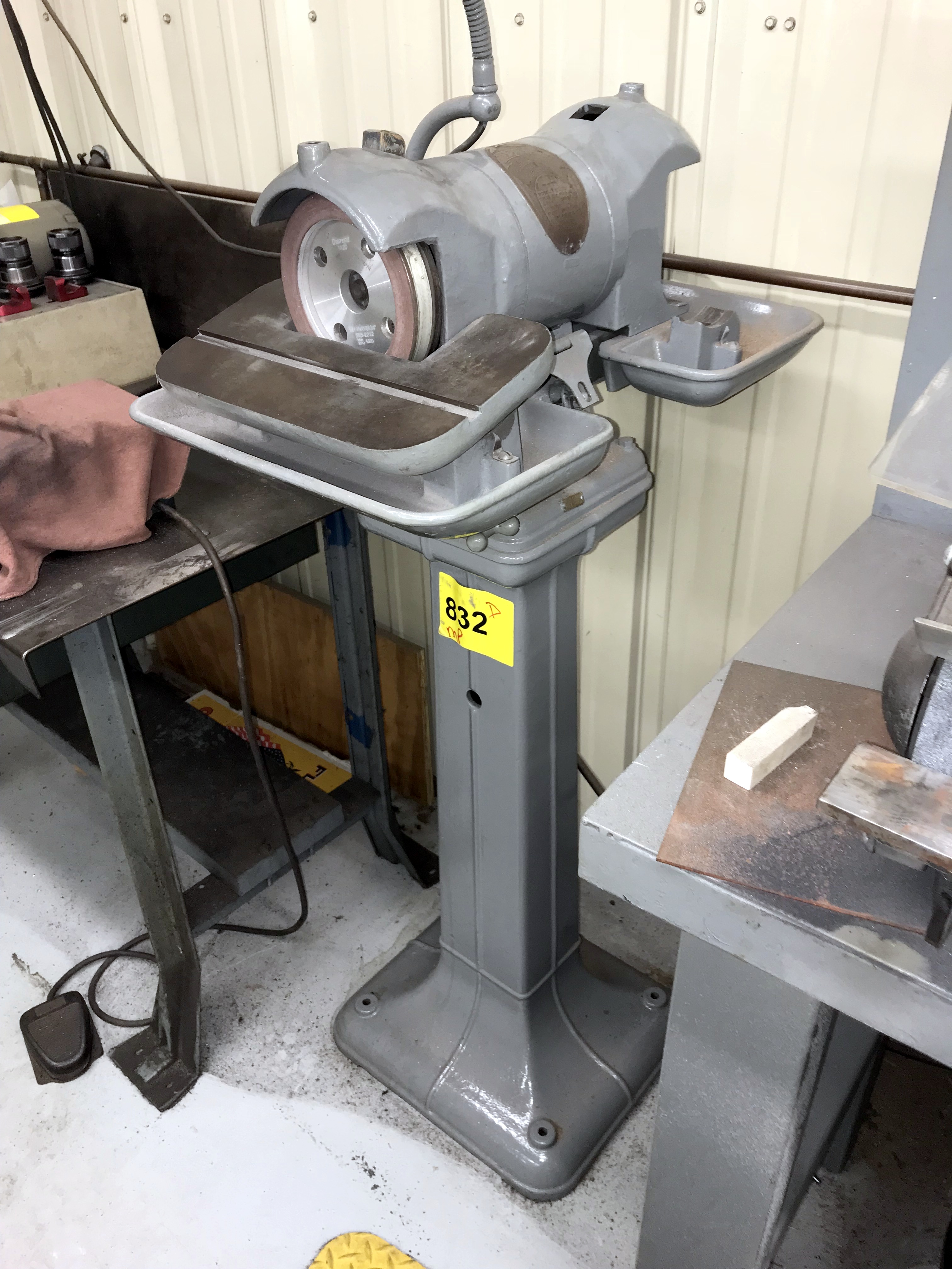 Delta Mdl. BN1650 Double Ended 6" Carbide Tool Grinder, Pedestal ...