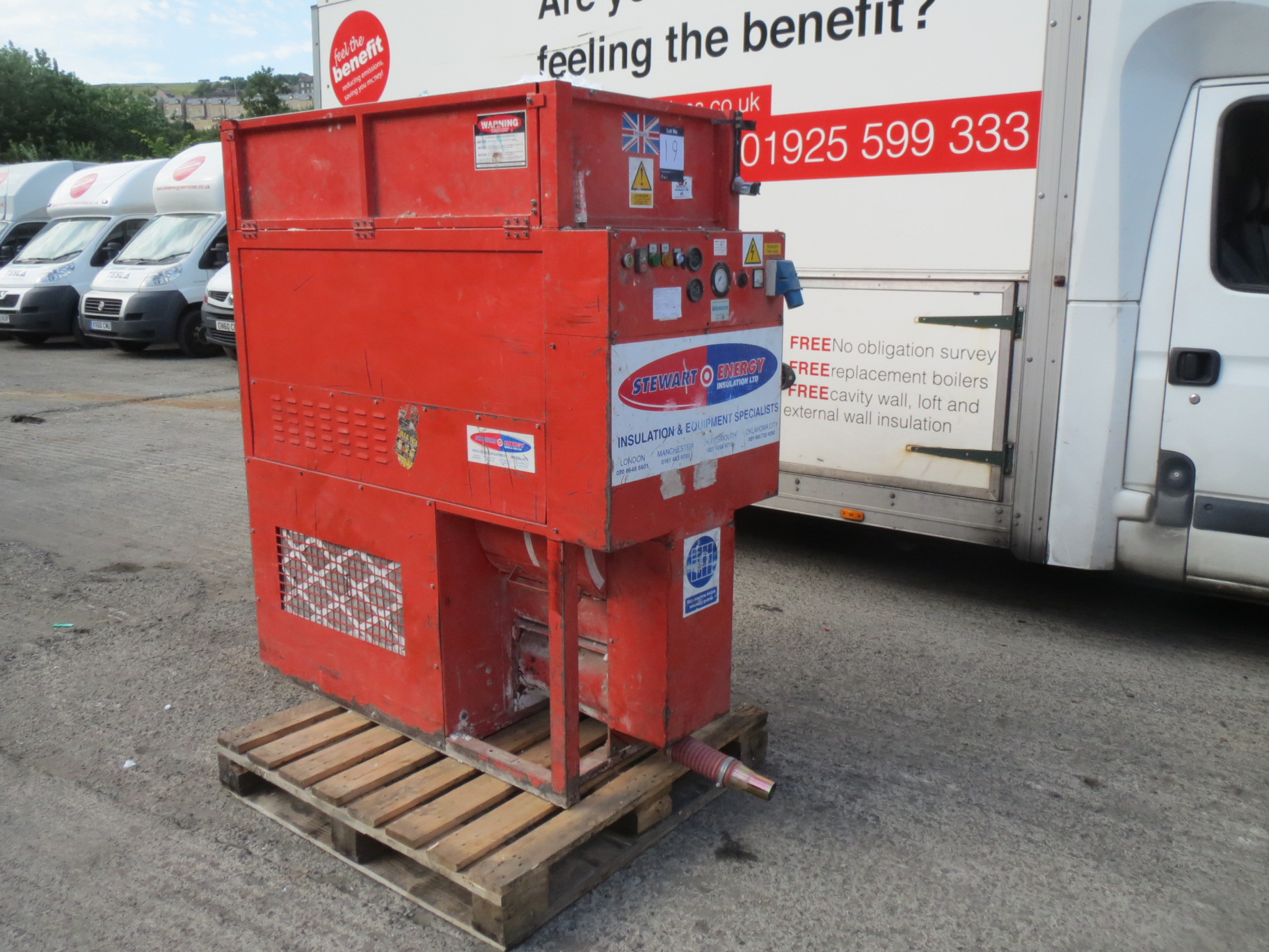 Stewart Energy FibreMaster FM500 MK3 240v insulation processing machine ...