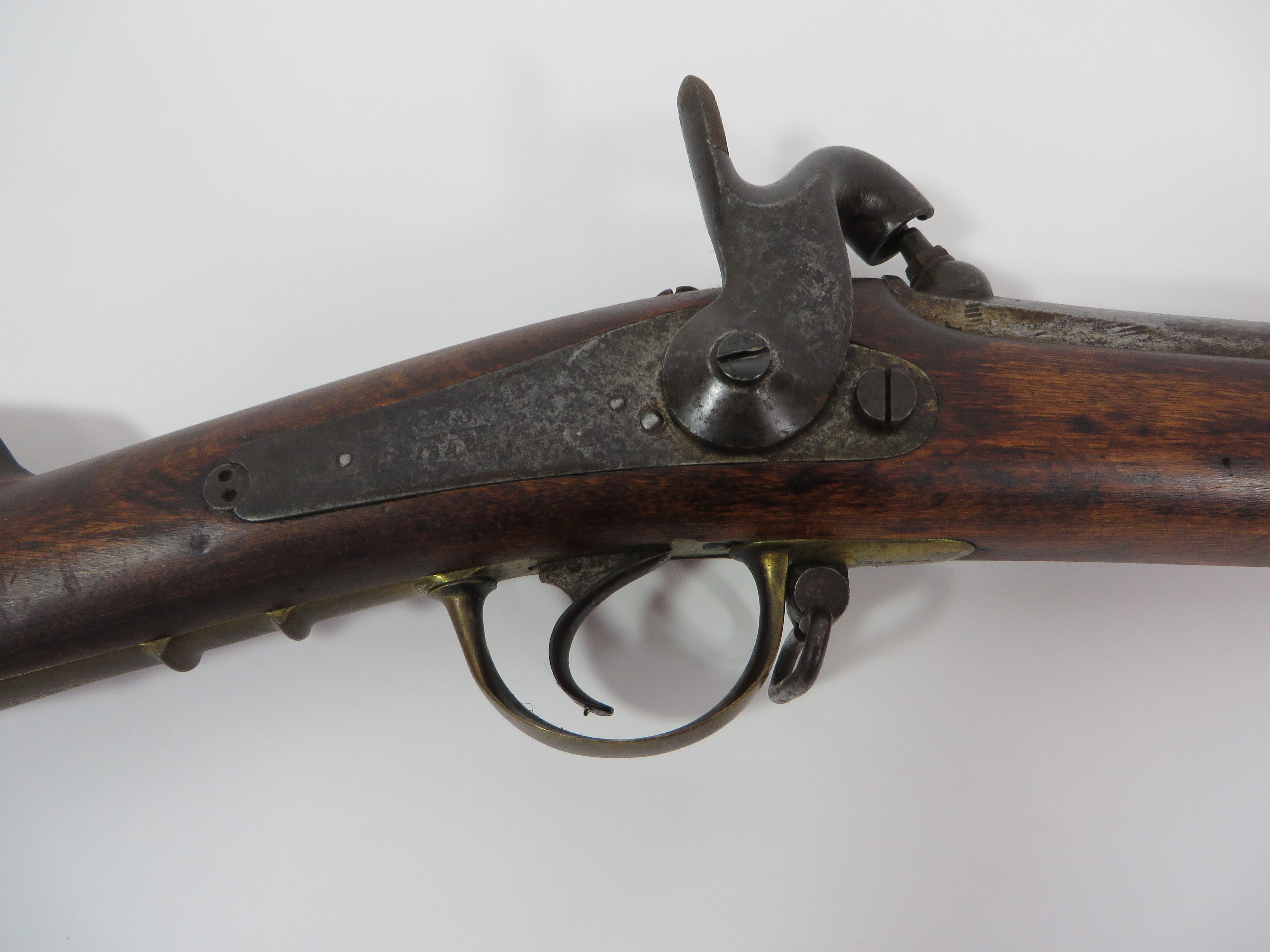 Scarce Russian Crimea Period 1845 Pattern Musket 13 bore 42 3/4 inch ...