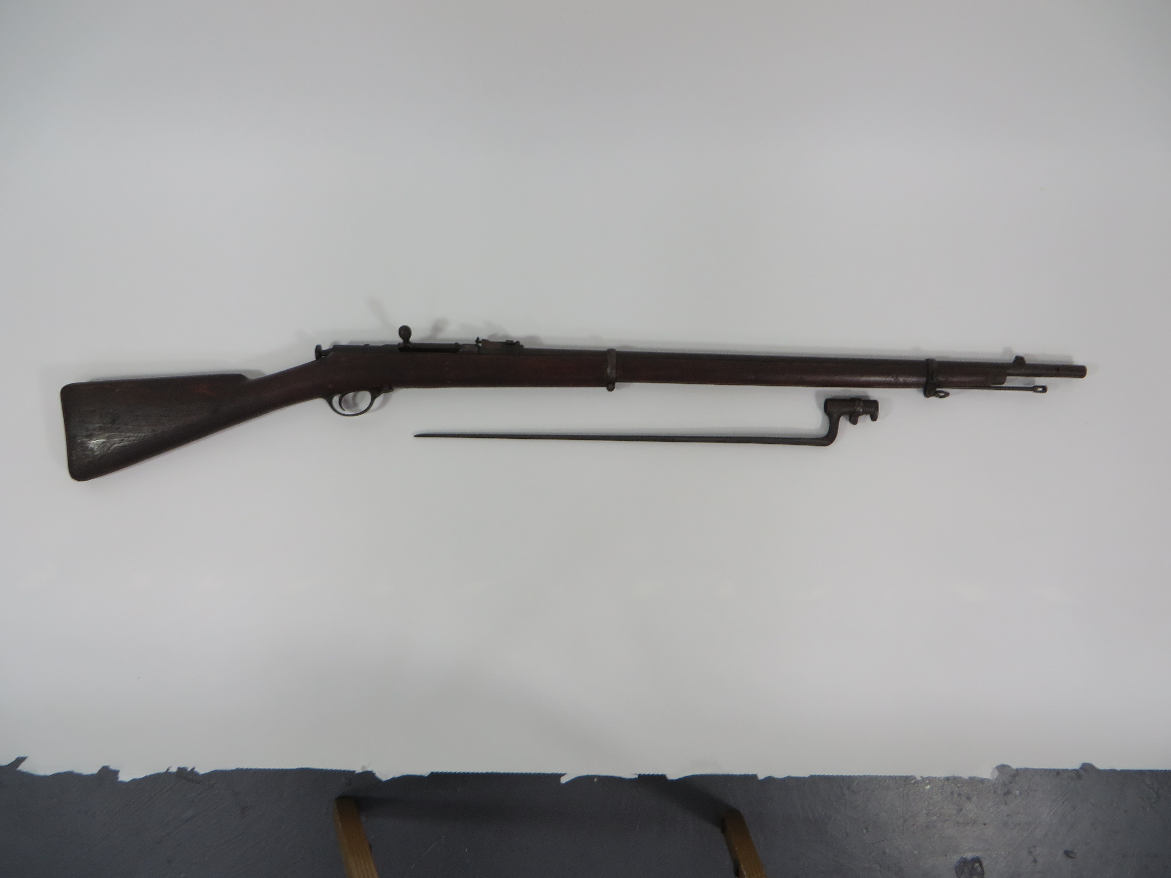 Scarce Obsolete Calibre Imperial Russian Berdan II Rifle and Bayonet 10 ...