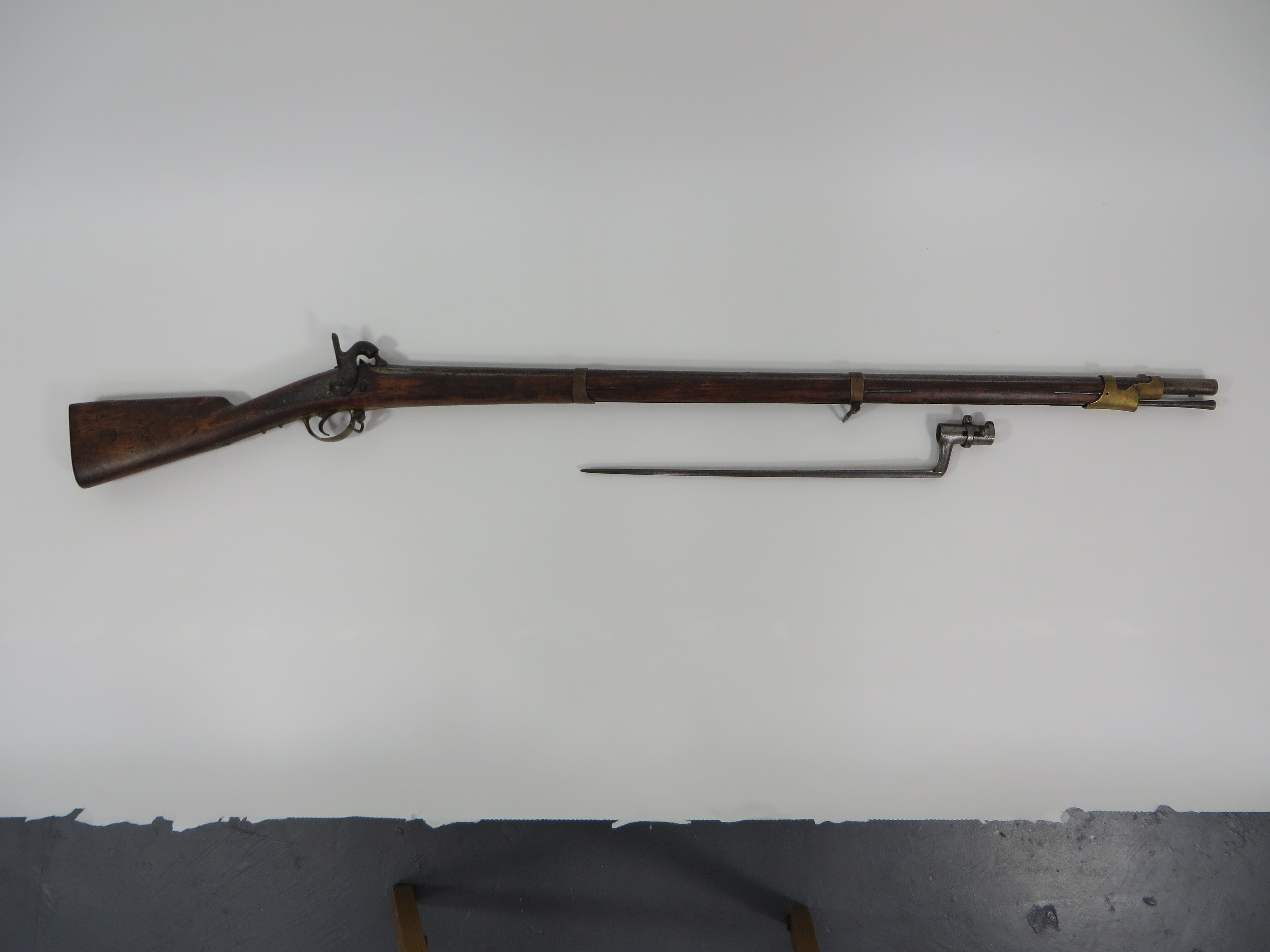 Scarce Russian Crimea Period 1845 Pattern Musket 13 bore 42 3/4 inch ...