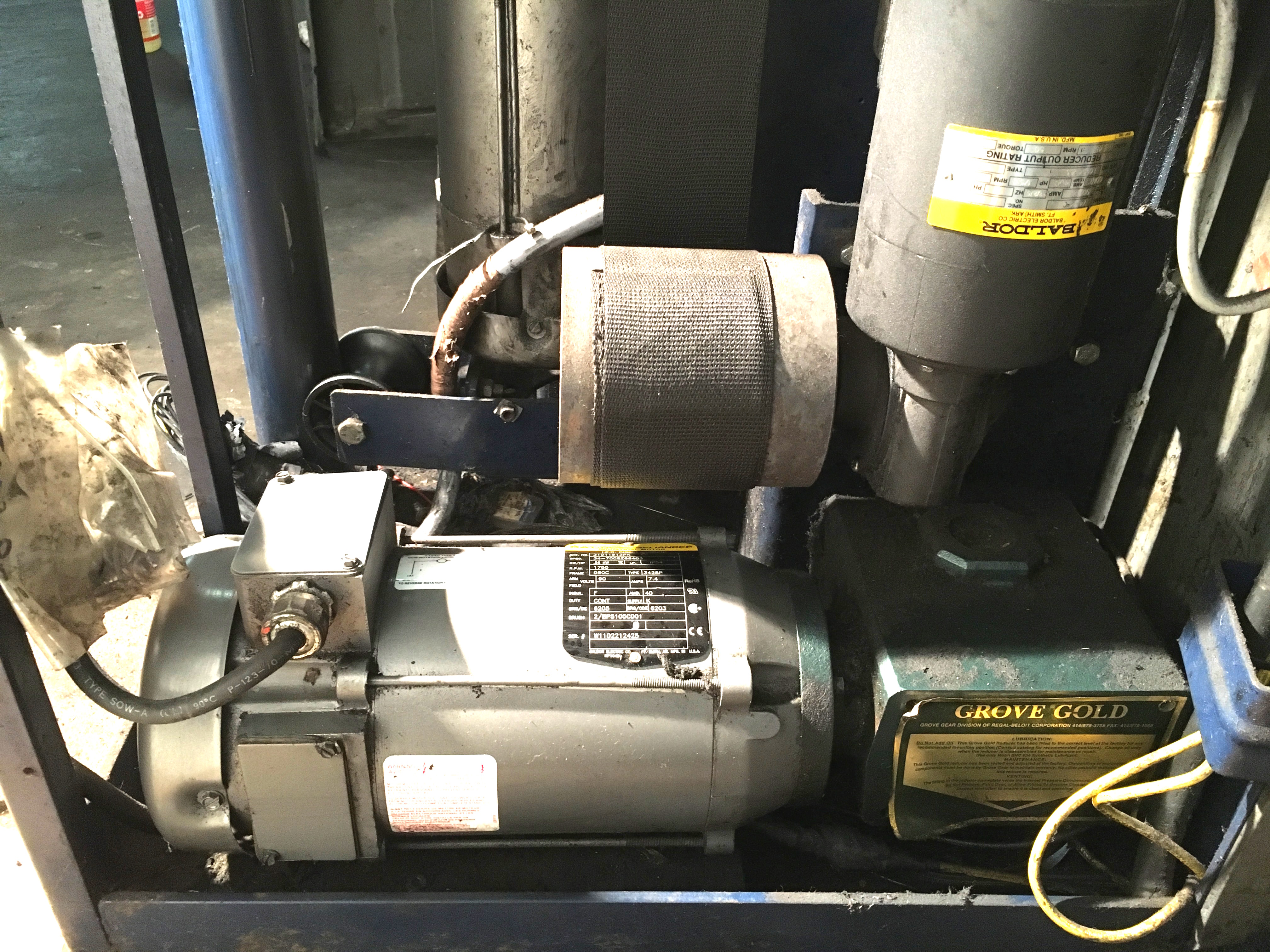 Lantech Q300 Pallet Stretch Wrapper Serial: 3378 Semi-Automatic ...