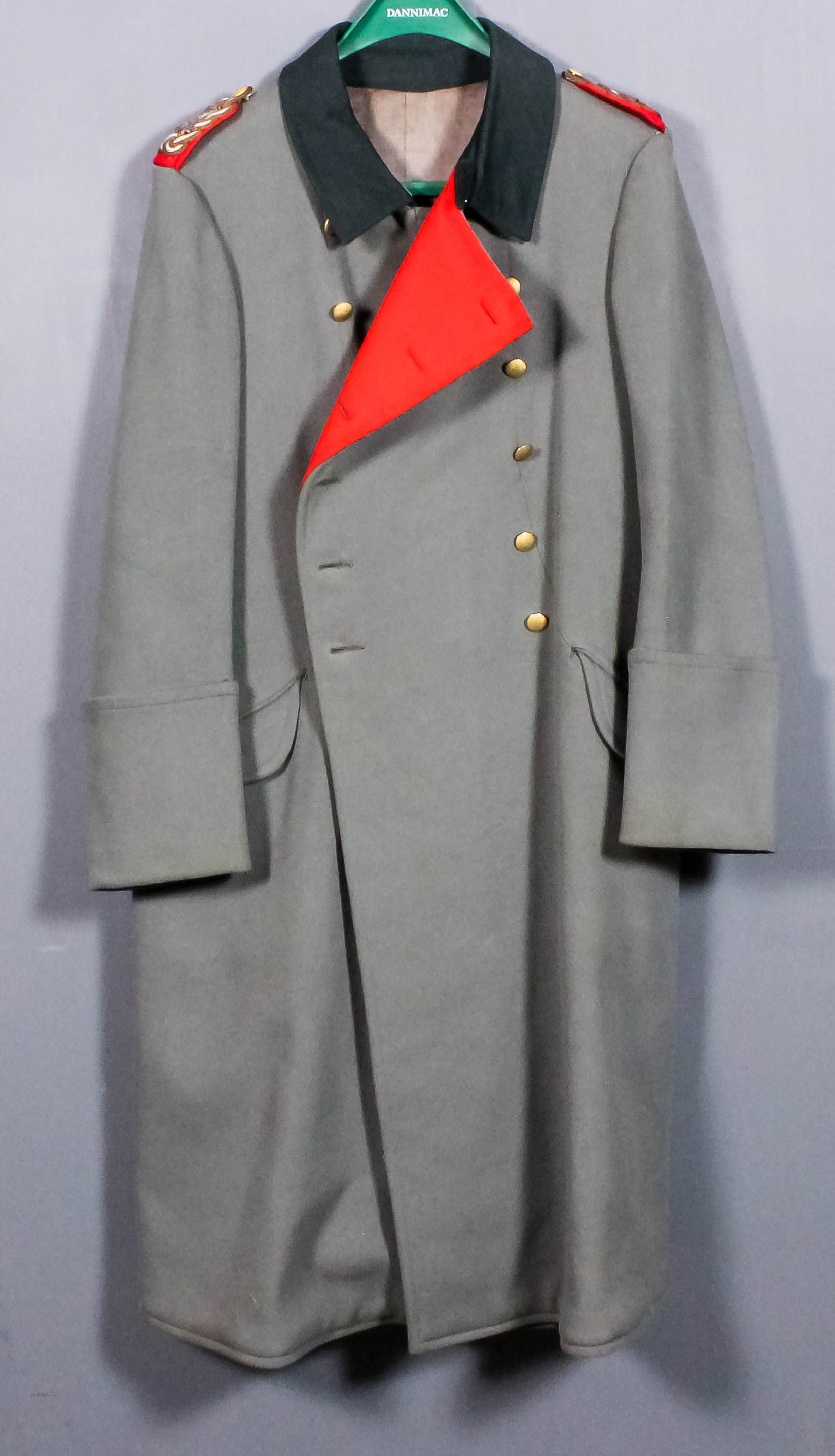 A German World War II Field Marshal's great coat with tailors label for ...