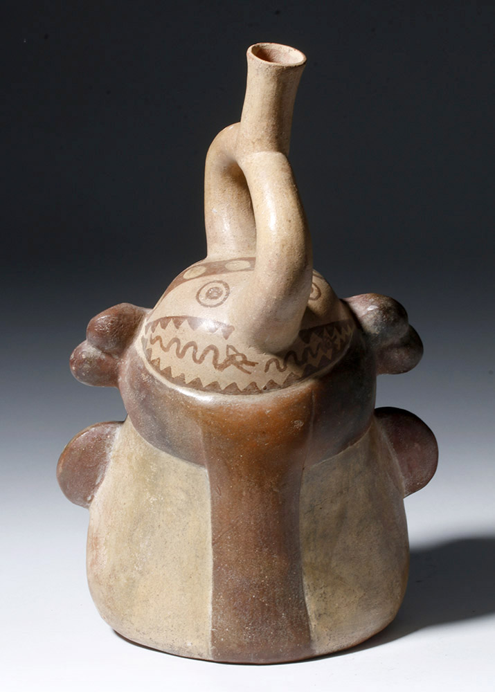 Pre-Columbian, northern Peru, Moche III, ca. 400 to 500 CE. A superb ...