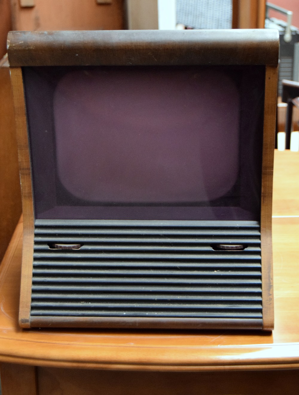 A 1950s Cambridge Pye Ltd. VT4 television