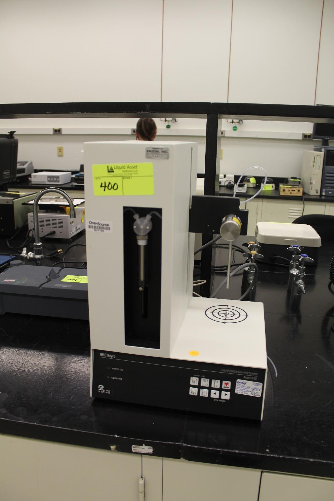 Pacific Scientific, HIAC Royco, Liquid Particle Counting System, M ...