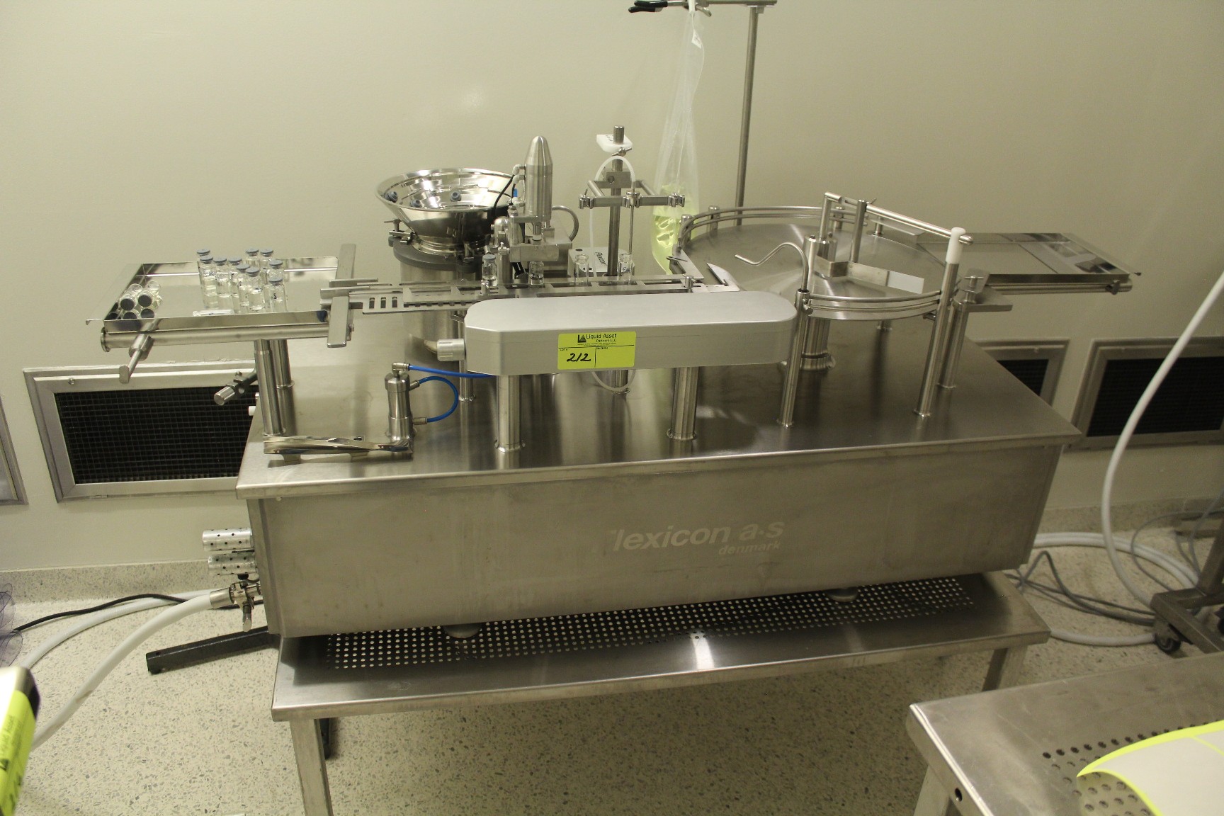 Flexicon Table Top Filling/Stoppering Machine, M# FP50, S/N 09129595 ...