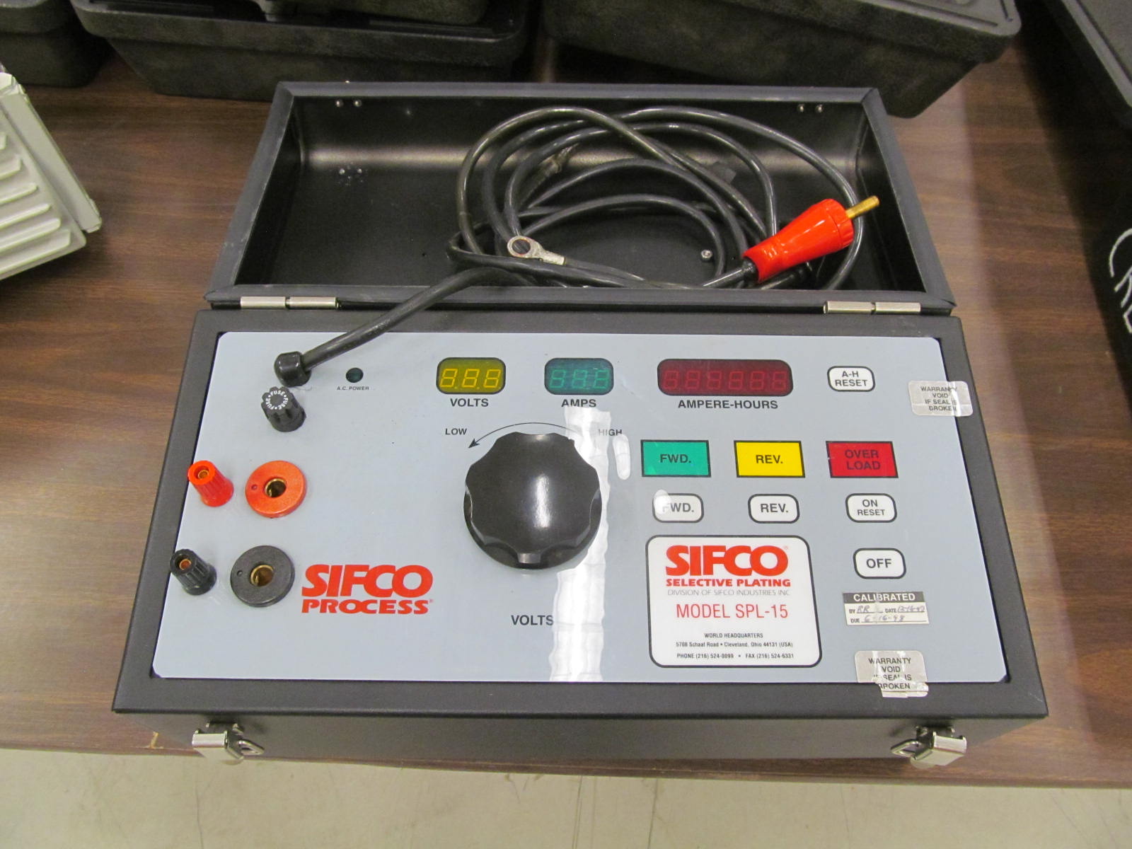 Sifco Model SPL-15-20-115-1 Power Pack, Serial Number: 19697 ; (Loc. Insp.)