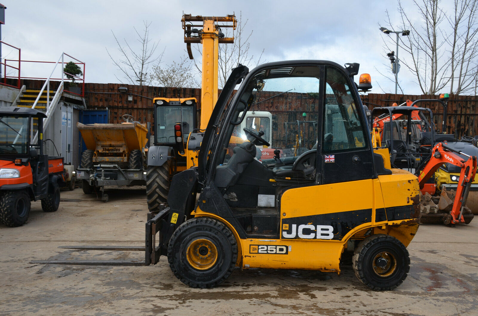 JCB Teletruk TLT25D Telehandler 2014 2WD 4 cyl JCB Diesel engine 35.6 ...