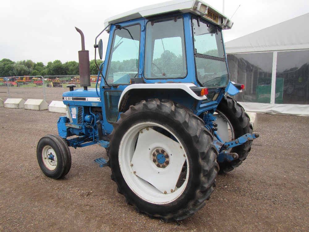 Ford 6610 2wd Tractor c/w Super Q cab