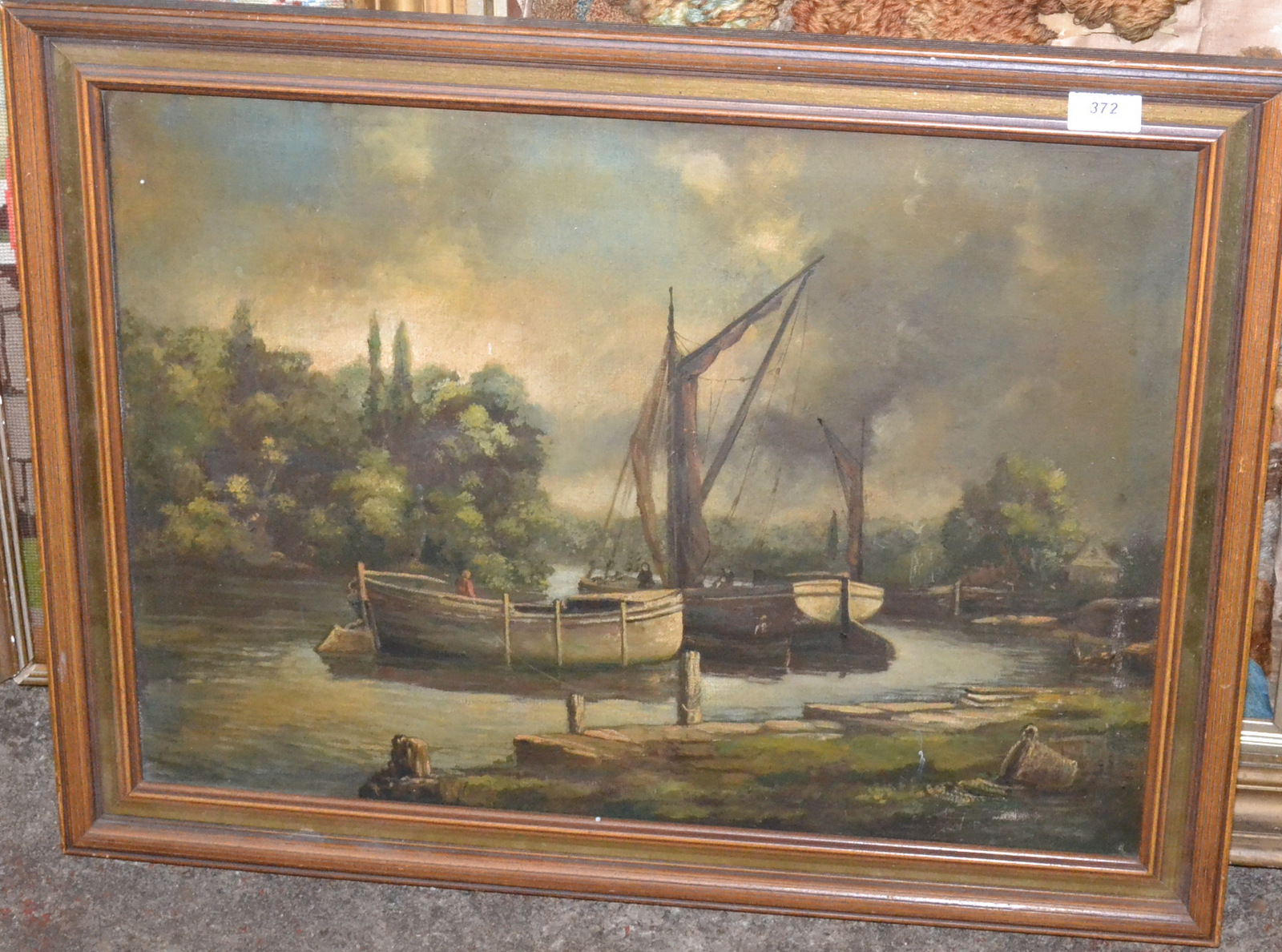 An oil painting by Marsden Prophet.