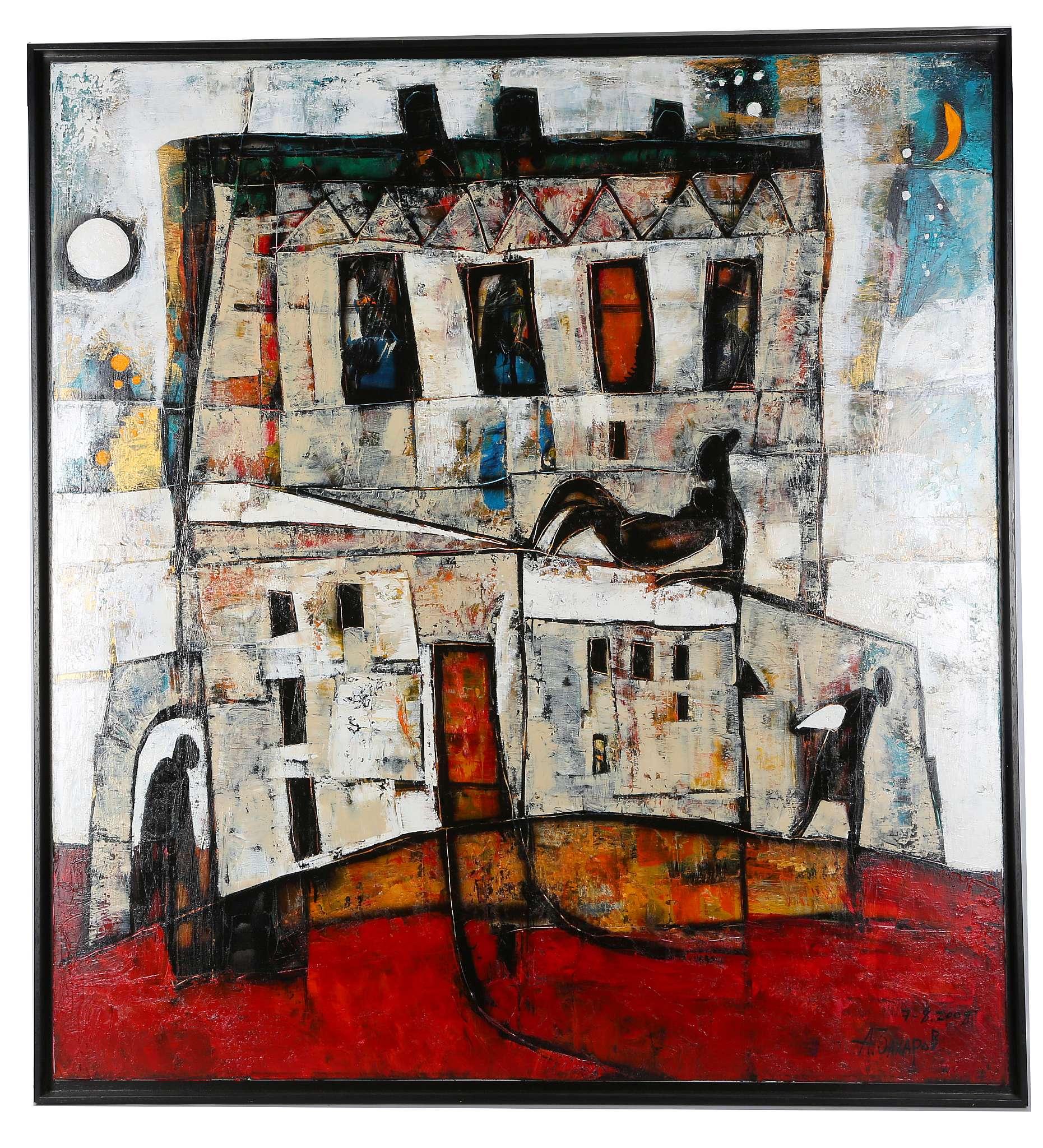 ALEXANDER ZAKHAROV (RUSSIAN, b.1960), 'MY HOUSE', 2008, contemporary ...