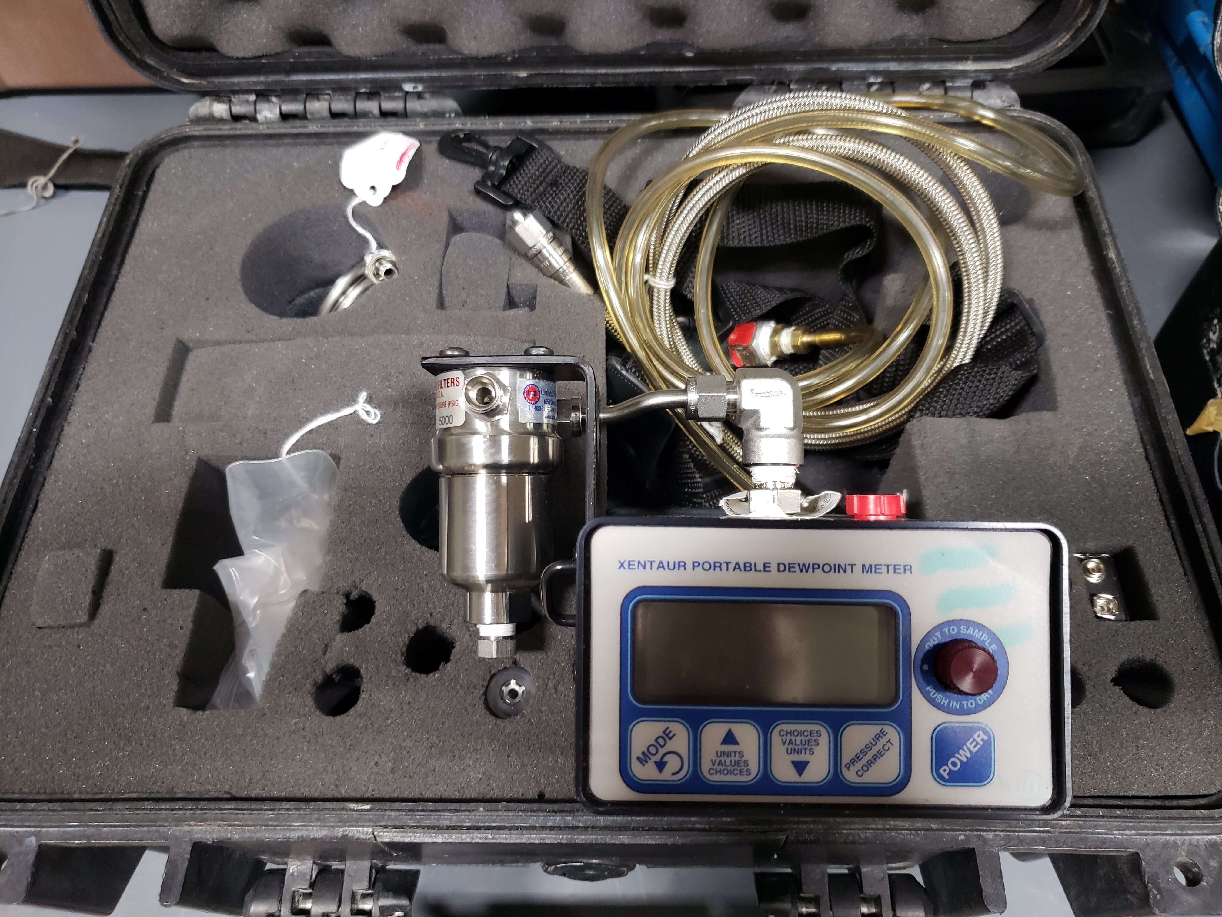 XENTAUR PORTABLE DEWPOINT METER MODEL-XPDM S#2453