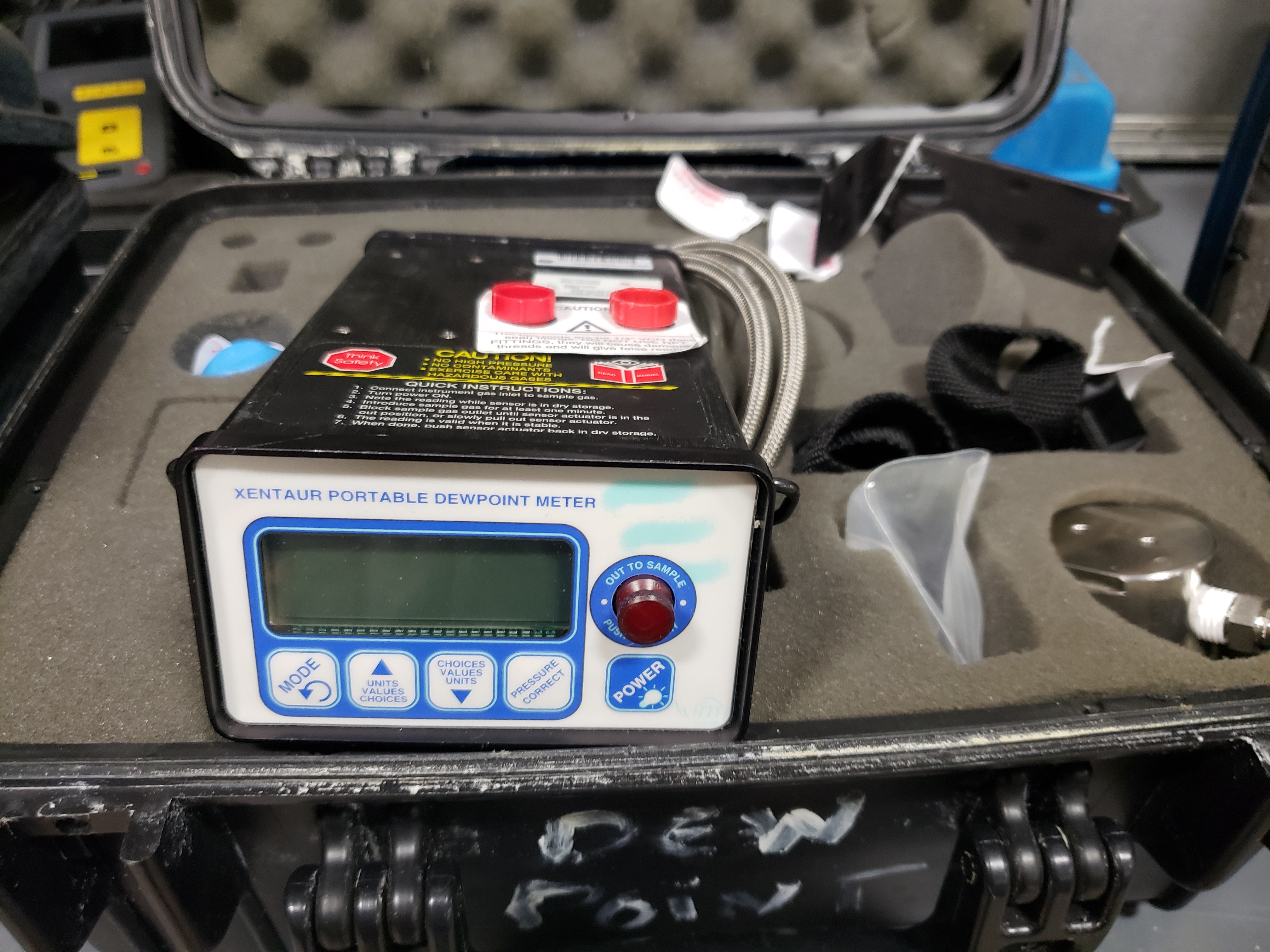 XENTAUR PORTABLE DEWPOINT METER MODEL-XPDM S#3380