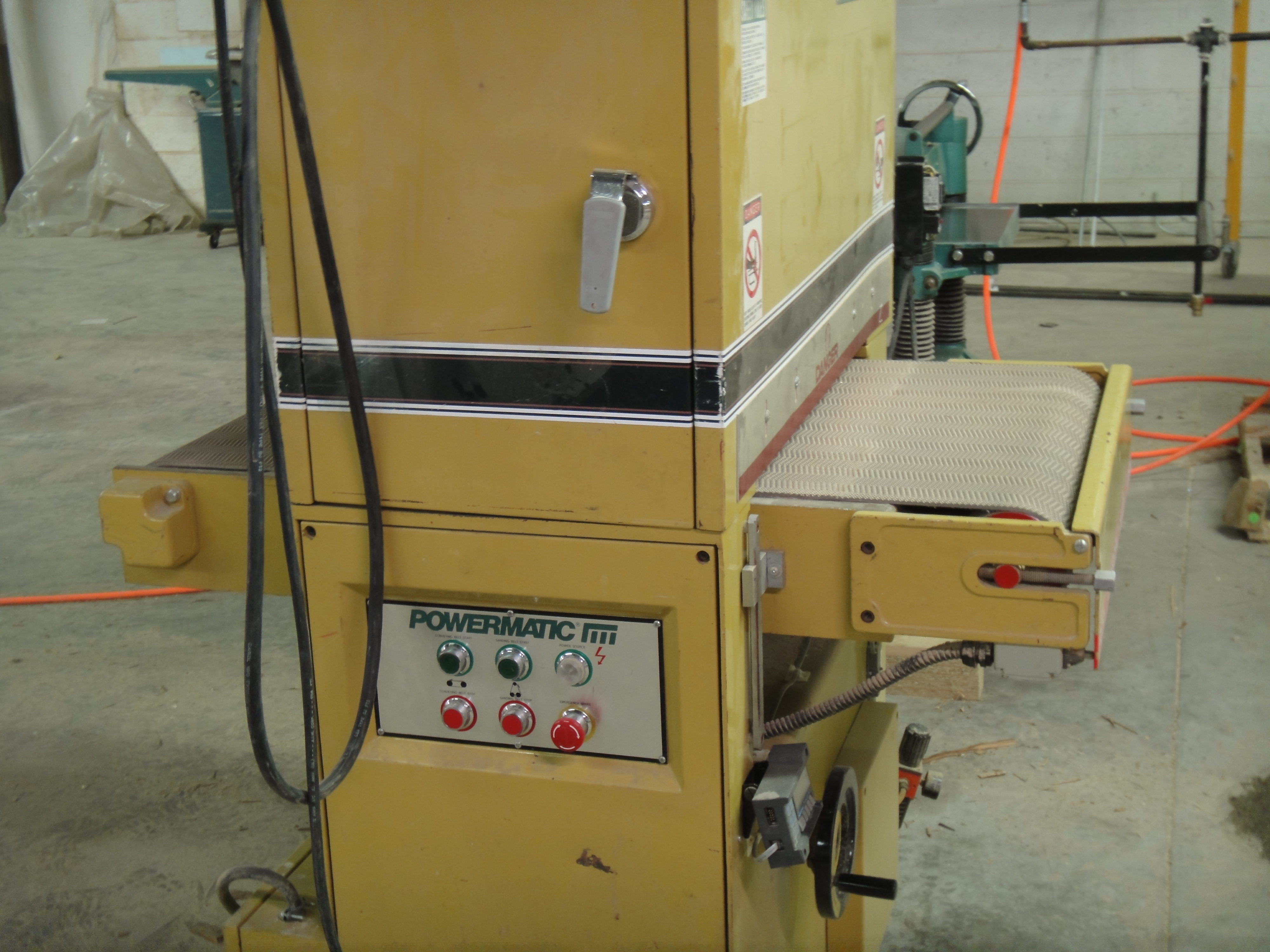 POWERMATIC RB-25 24'' WIDE BELT SANDER, S/N: 9925018 [LOCATED IN ...