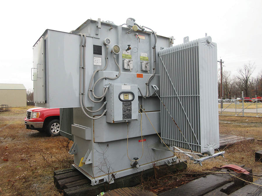 VIRGINIA TRANSFORMER (JPA #1314) LIQUID FILLED TRANSFORMER, S/N ...