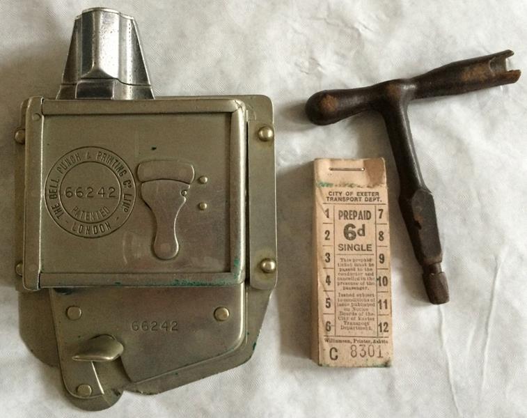 London Transport Bell Punch bus/tram/trolleybus conductor's TICKET ...