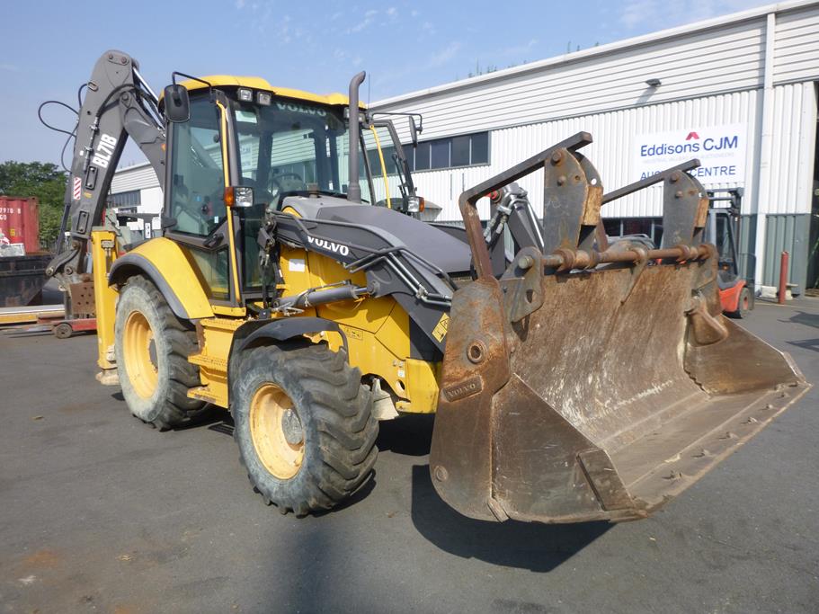 2012 Volvo BL71B Backhoe Loader with 4 in 1 Bucket and Piped for Hammer ...