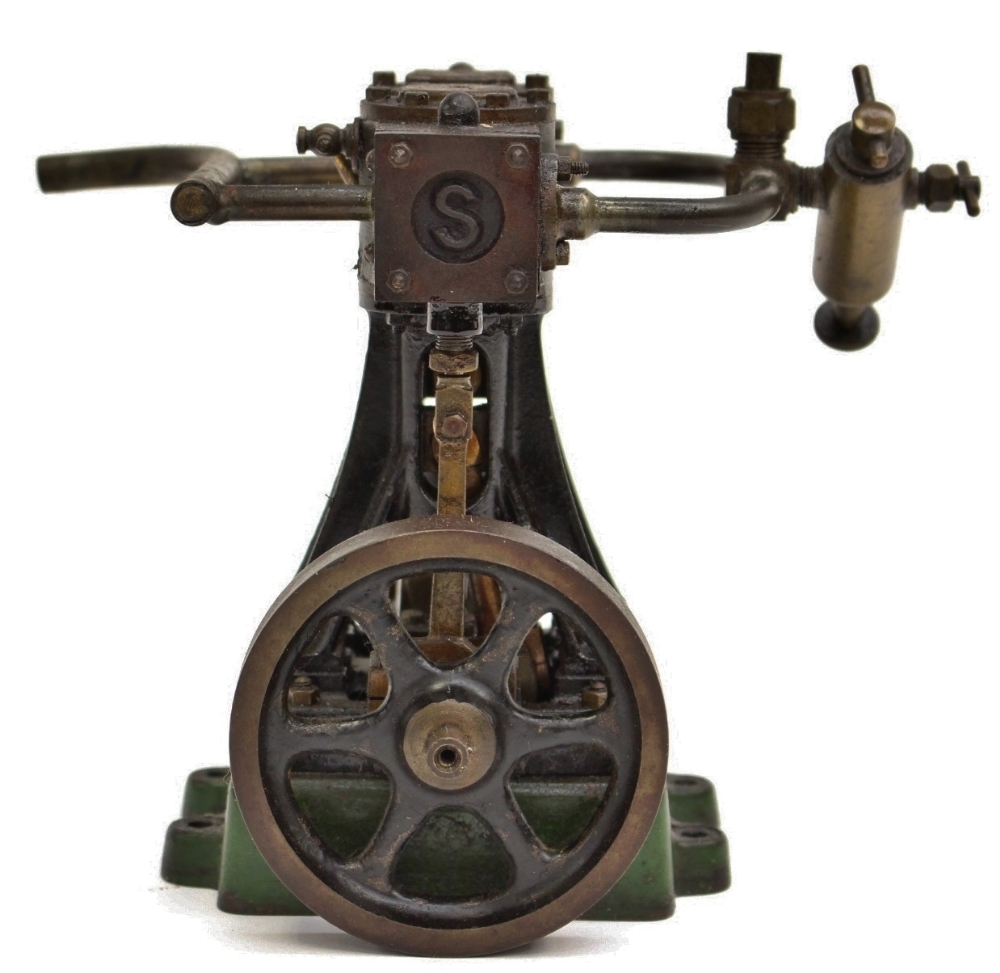 Stuart Turner: A Stuart Turner D10 vertical twin cylinder steam engine ...