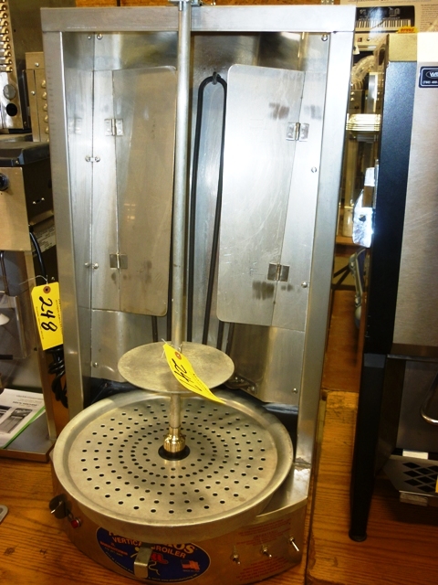 AUTOGYROS VERTICAL BROILER - DONAIR MACHINE MODEL 4LE S/N 3656 ELECTRIC ...