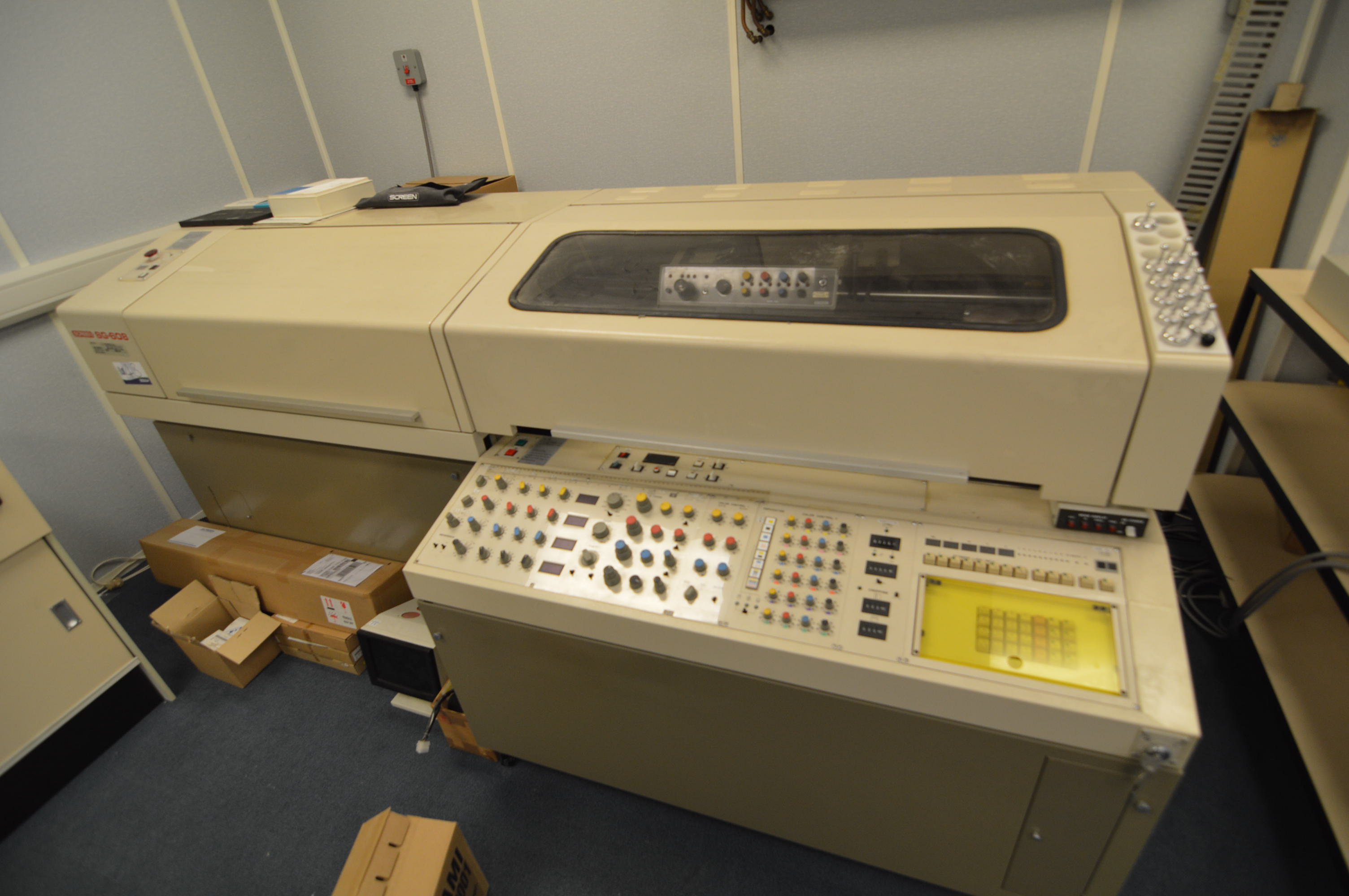 Dainippon Screen SG-608 Laser Scanner, serial no. 84060-3845, with ...