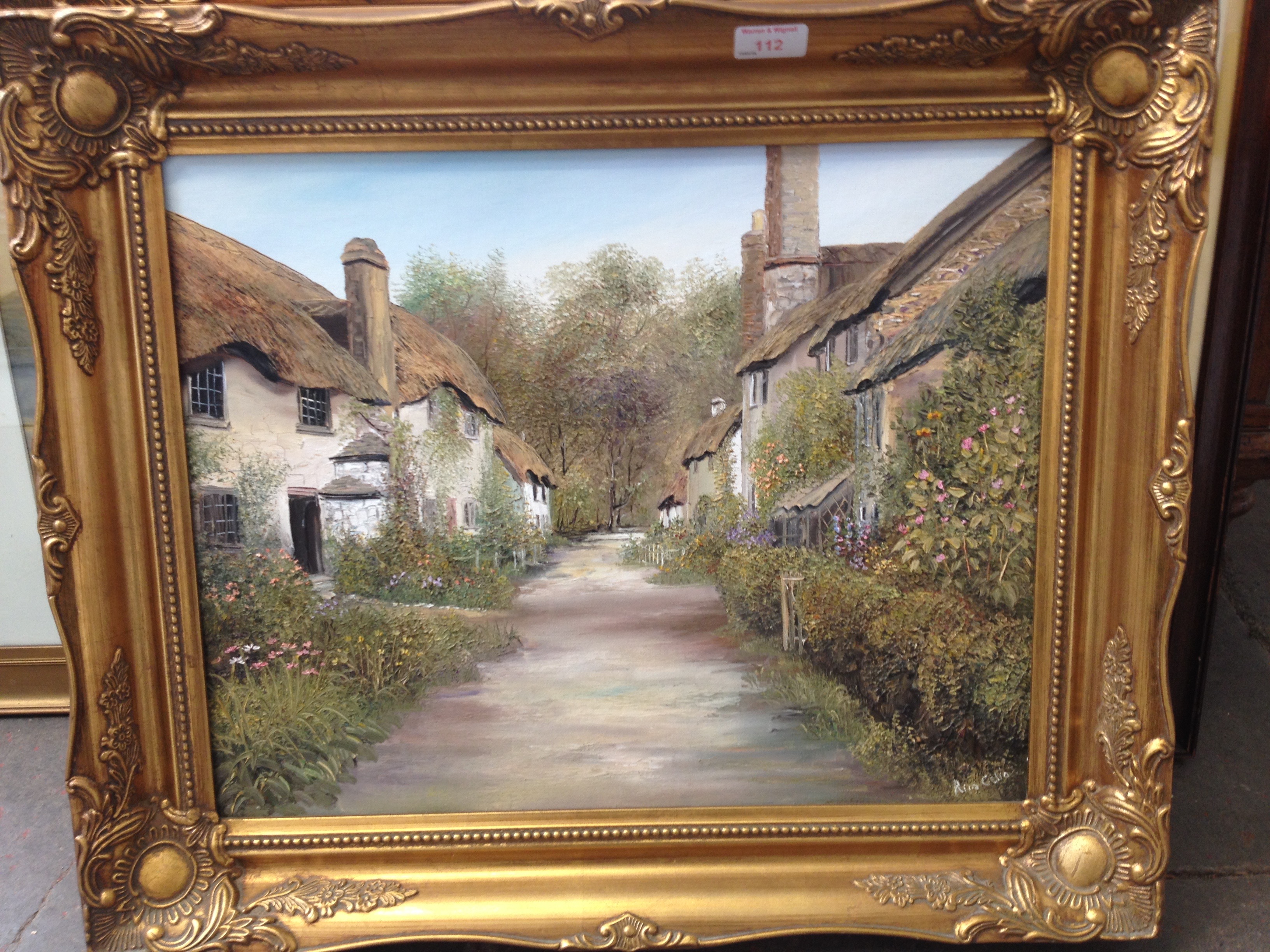 Ann Celia Freeman. A pair of oil on boards. 50cm x 40cm. Signed.