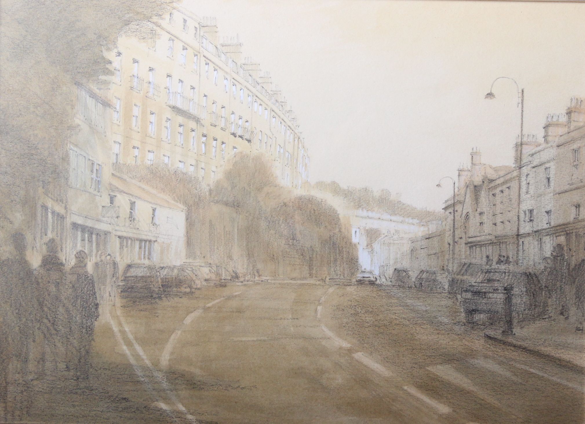 Simon Hodges London Street, and three other views of Bath (4)Engravings