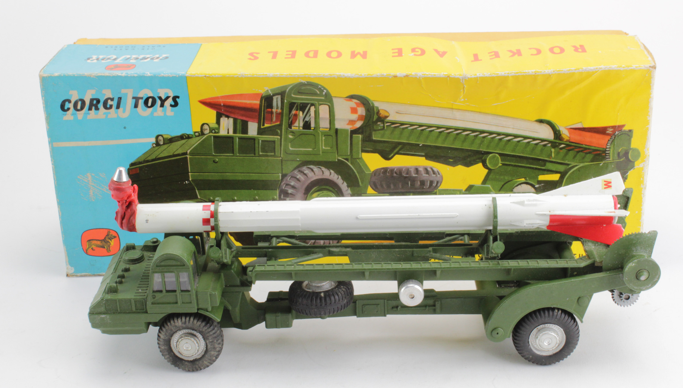 Corgi Major Toys, no. 1113, 'Corporal' Guided Missile on Erector ...