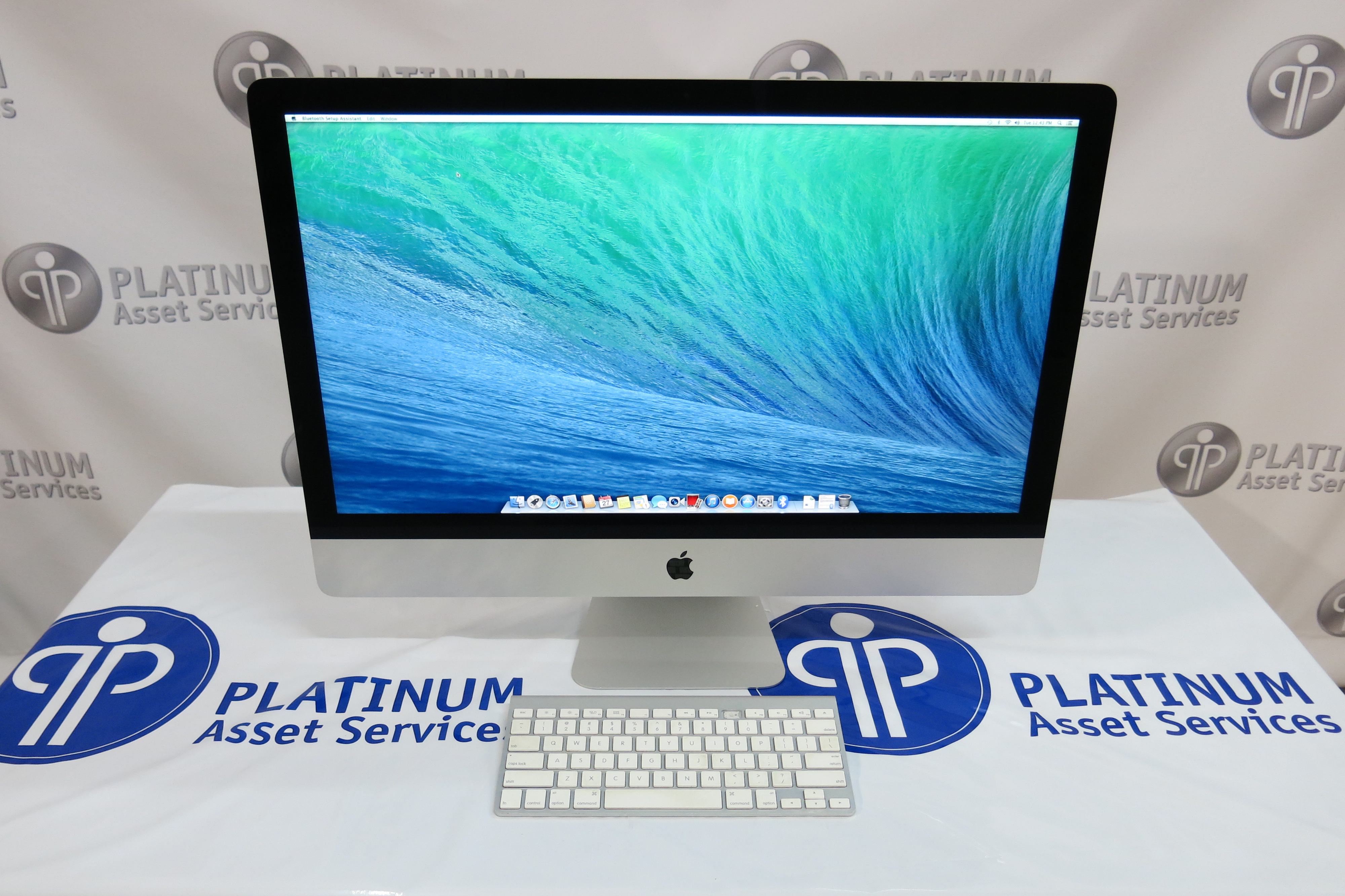 APPLE, IMAC A1419, COMPUTER, 27" MONITOR (2560 X 1440), KEYBOARD, OS X ...