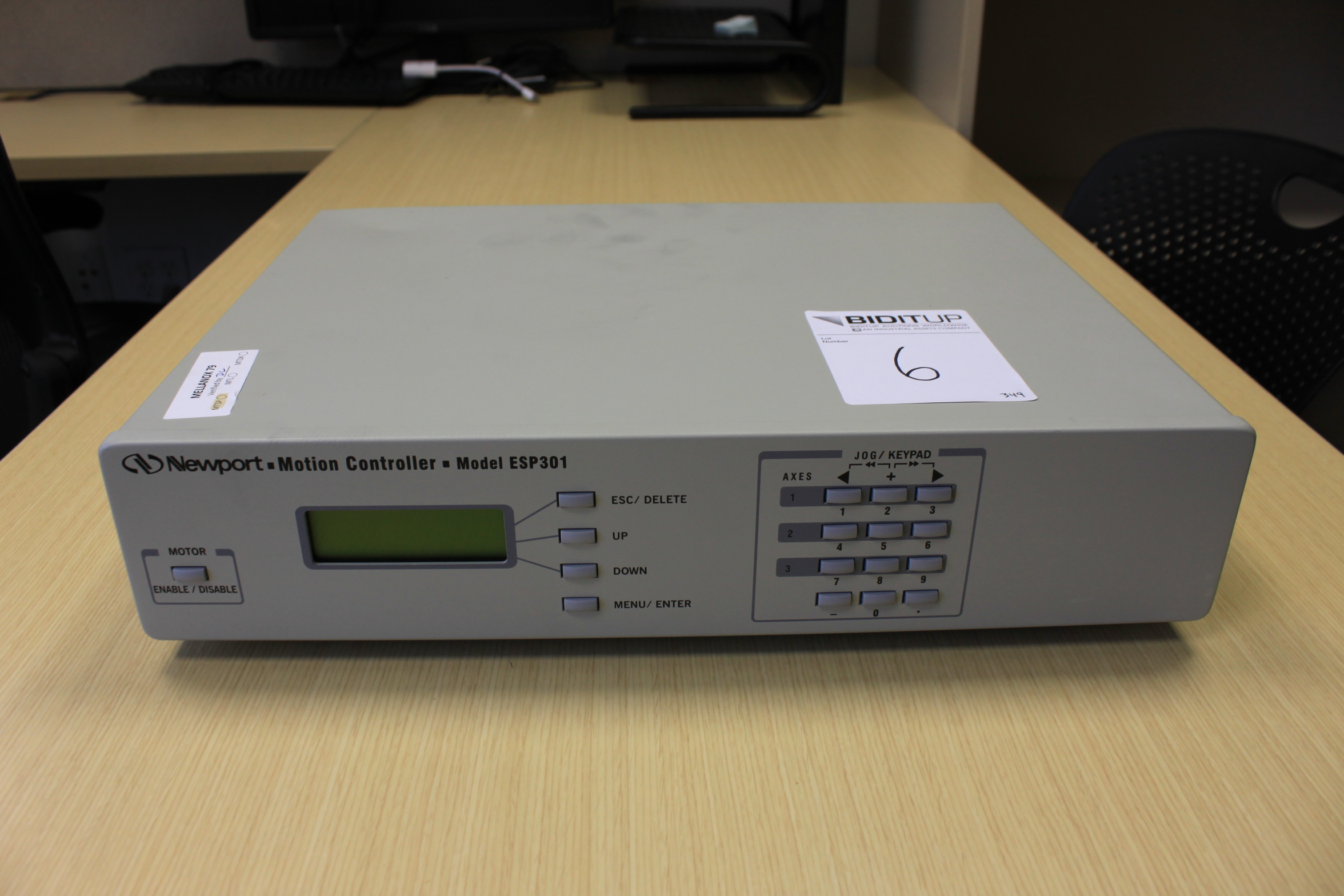 { Choice of lots: 4, 5, 6 } } } Newport Motion Controller, Model ESP301