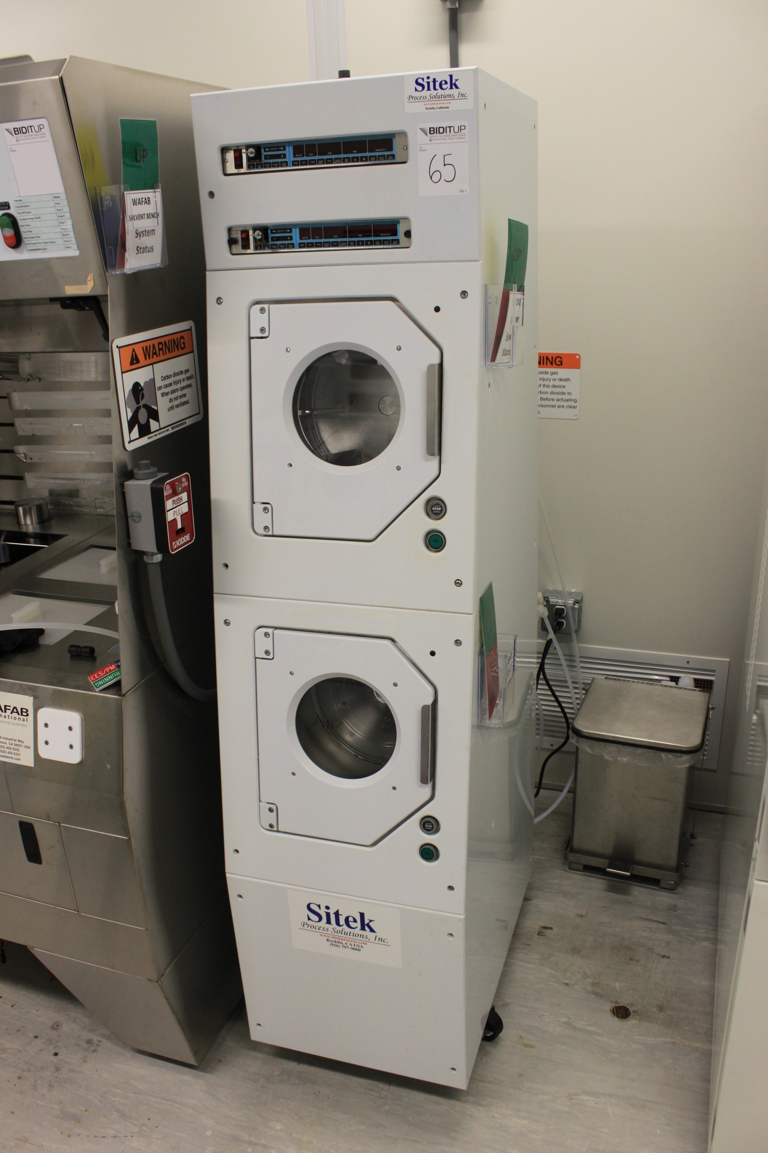 Semitool SRD Dual Stack Spin Rinse Dryer, Size: 6" Wafers, (2) PSC-102 ...