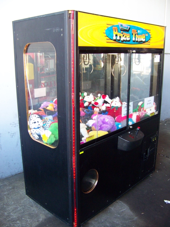 60" SMART PRIZE TIME PLUSH CLAW CRANE MACHINE Item is in used condition ...