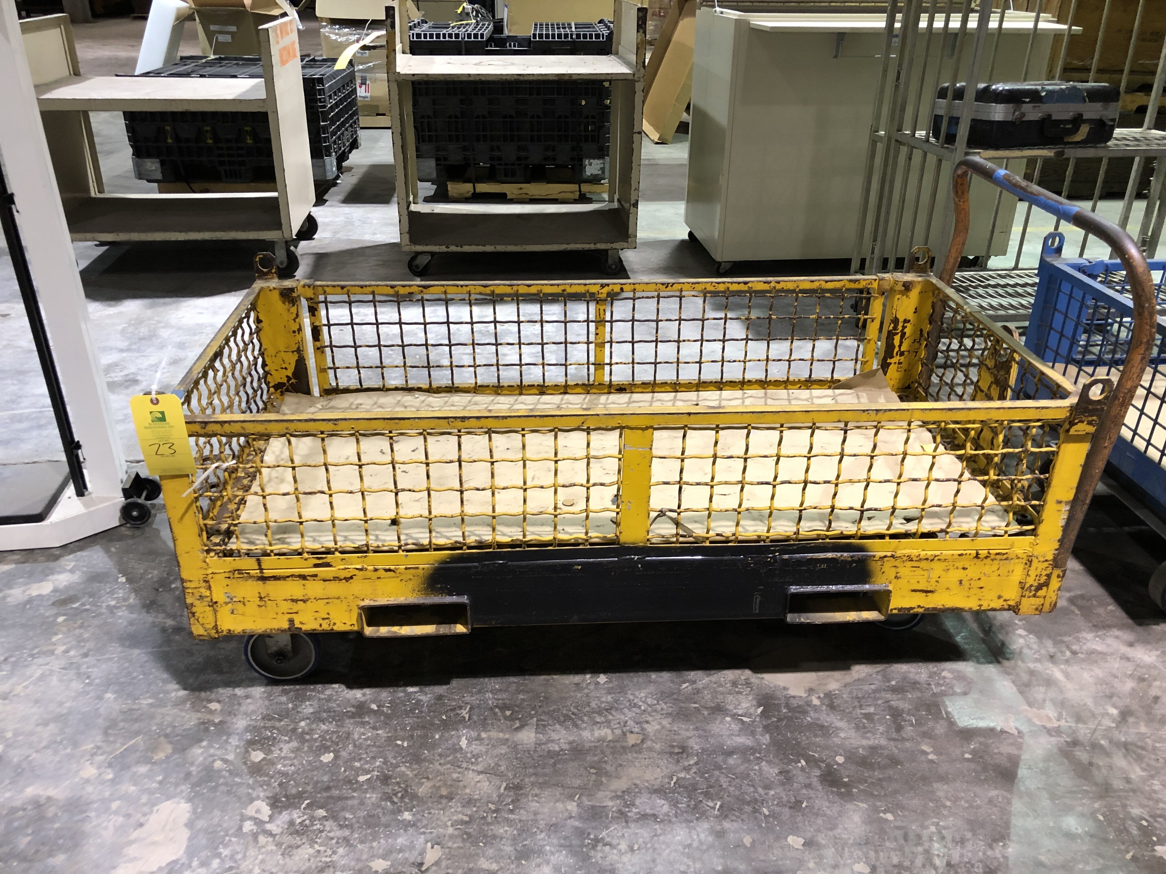Yellow Shop Cart Rigging Price for Lot: $30 No self rigging at this ...
